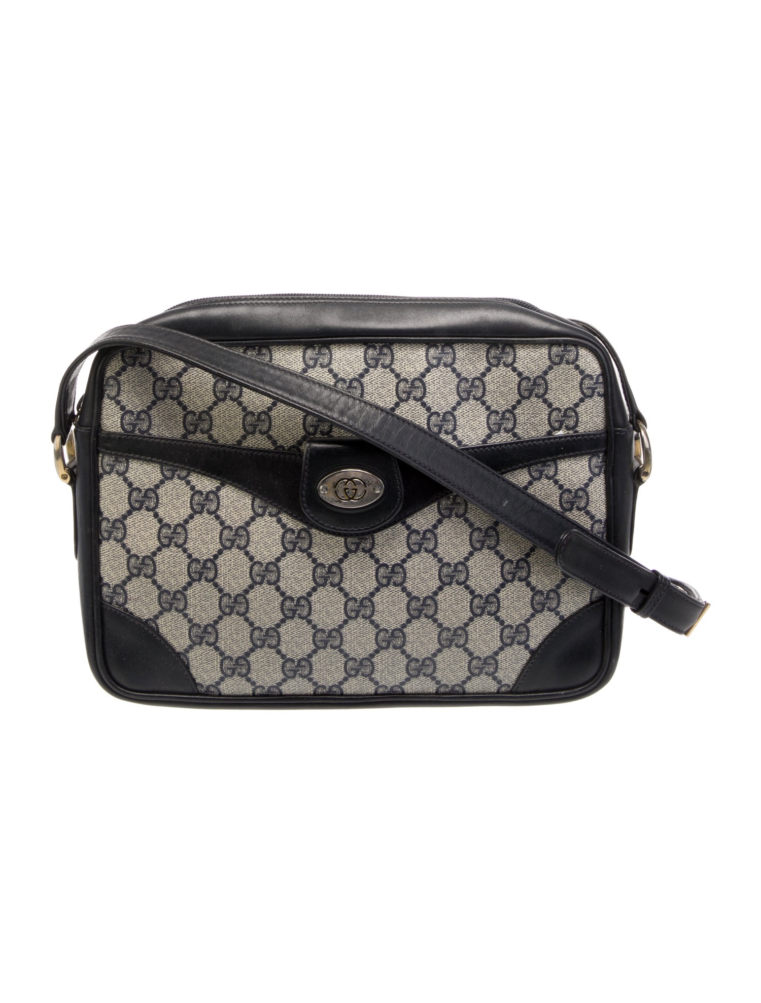 Gucci GG Supreme Messenger Bag Vintage - Neutrals Crossbody Bags ...
