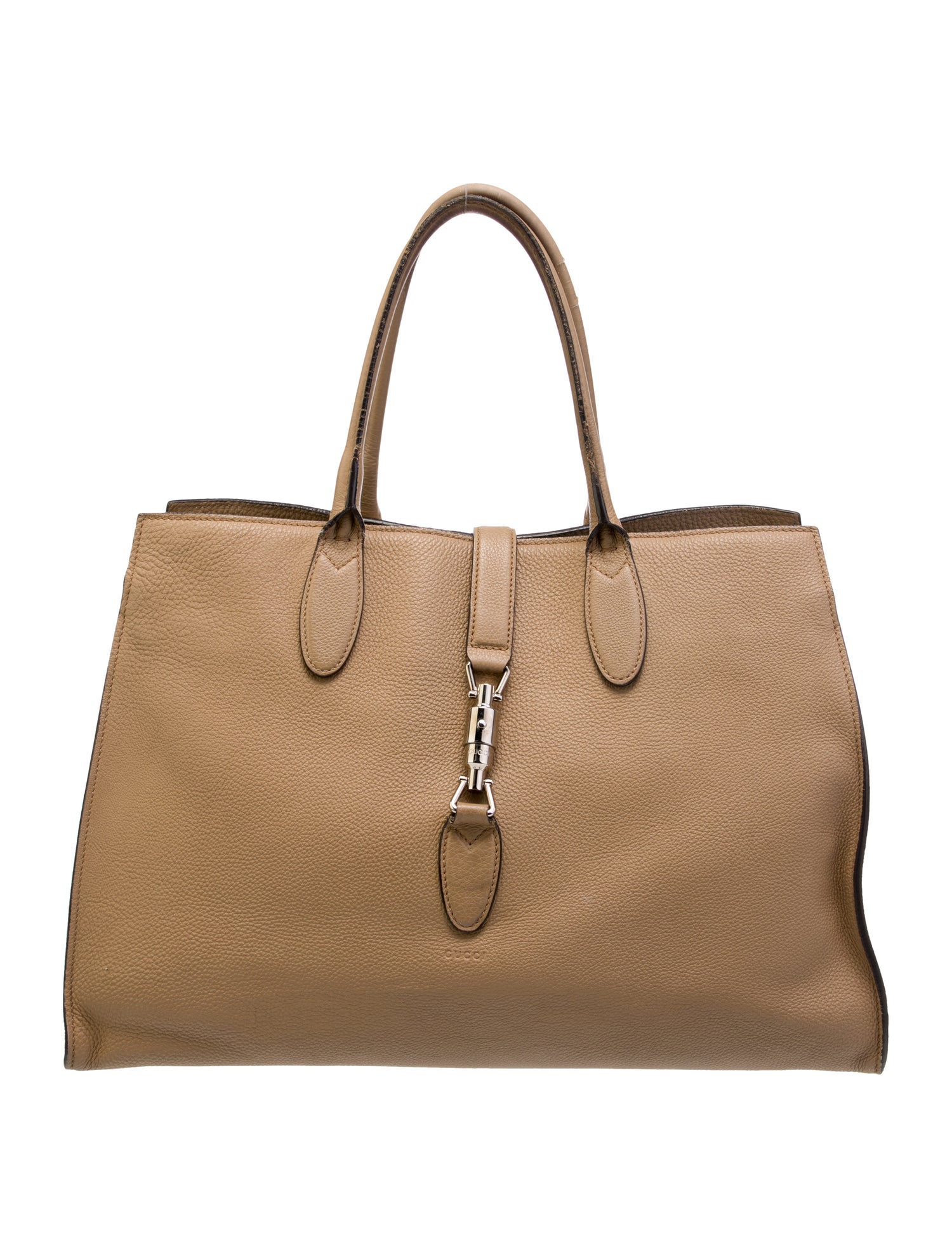Gucci Piston Lock Soft Jackie Medium - Neutrals Totes, Handbags ...