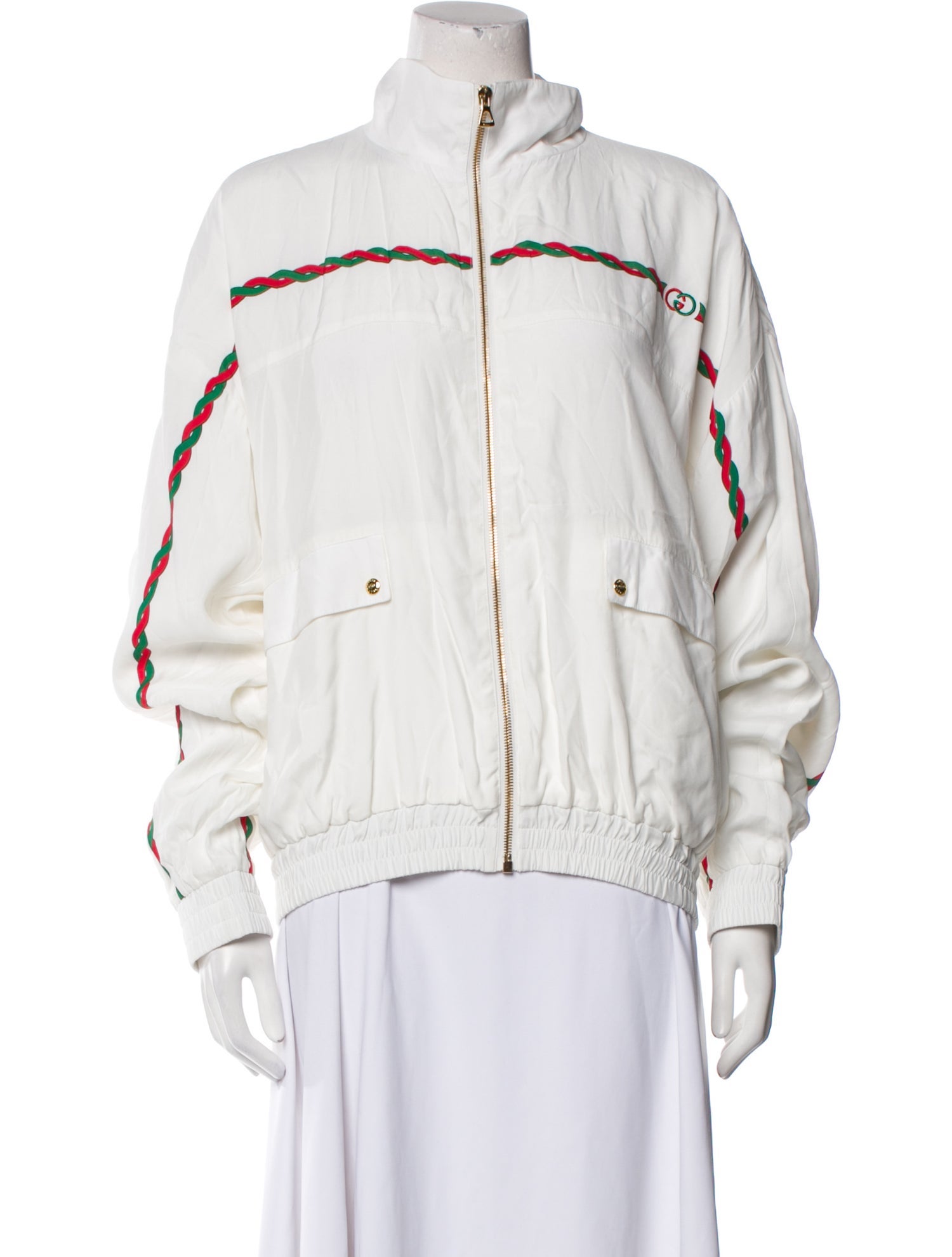 Gucci Graphic Print Jacket - White Jackets, Clothing - GUC1685688 | The ...