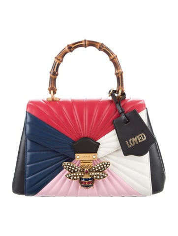 Gucci 2017 Queen Margaret Medium Top Handle Bag w/ Tags - Handbags ...