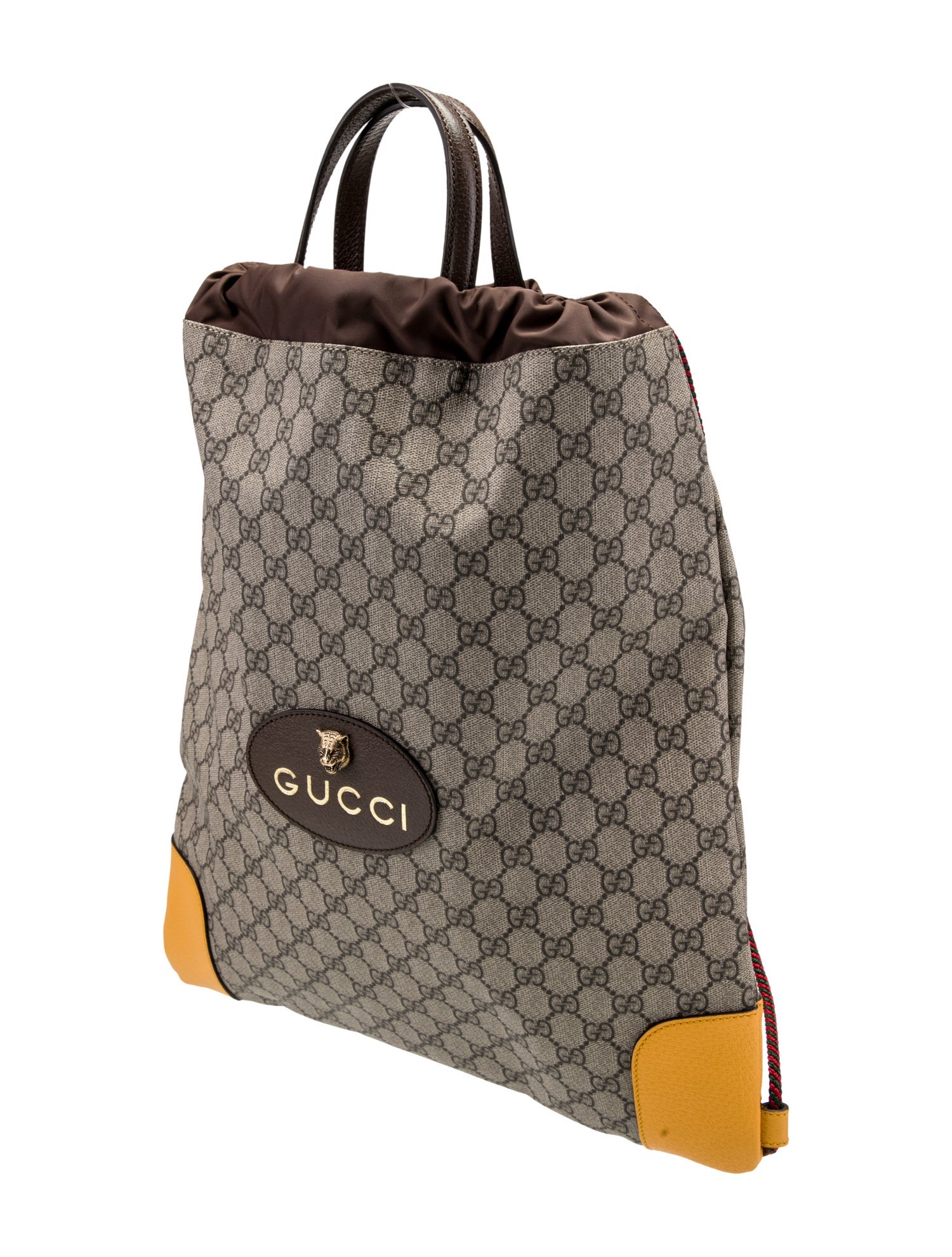 Gucci GG Signature Backpack - Black Backpacks, Bags - GUC1502782 | The ...