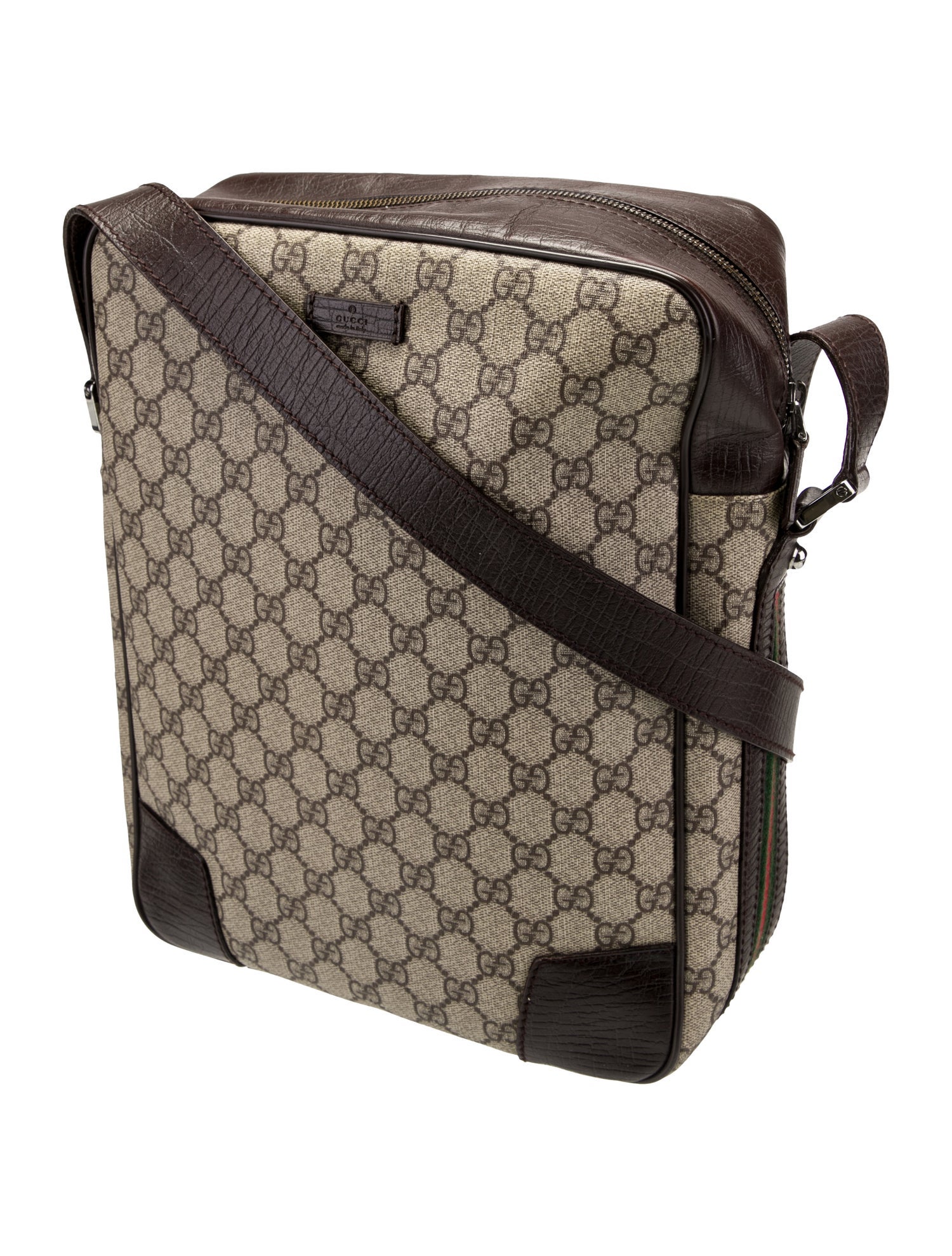 Gucci GG Supreme Crossbody Bag - Messenger Bags, Bags | The RealReal