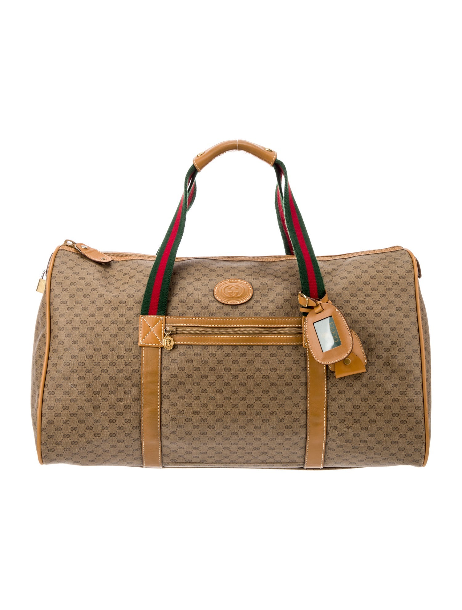 Gucci Web Weekender Bag - Neutrals Luggage and Travel, Handbags ...