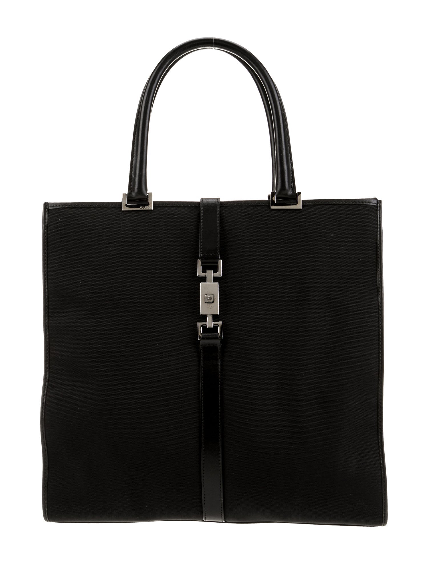 Gucci Piston Lock Tote Vintage - Black Totes, Handbags - GUC1697674 ...