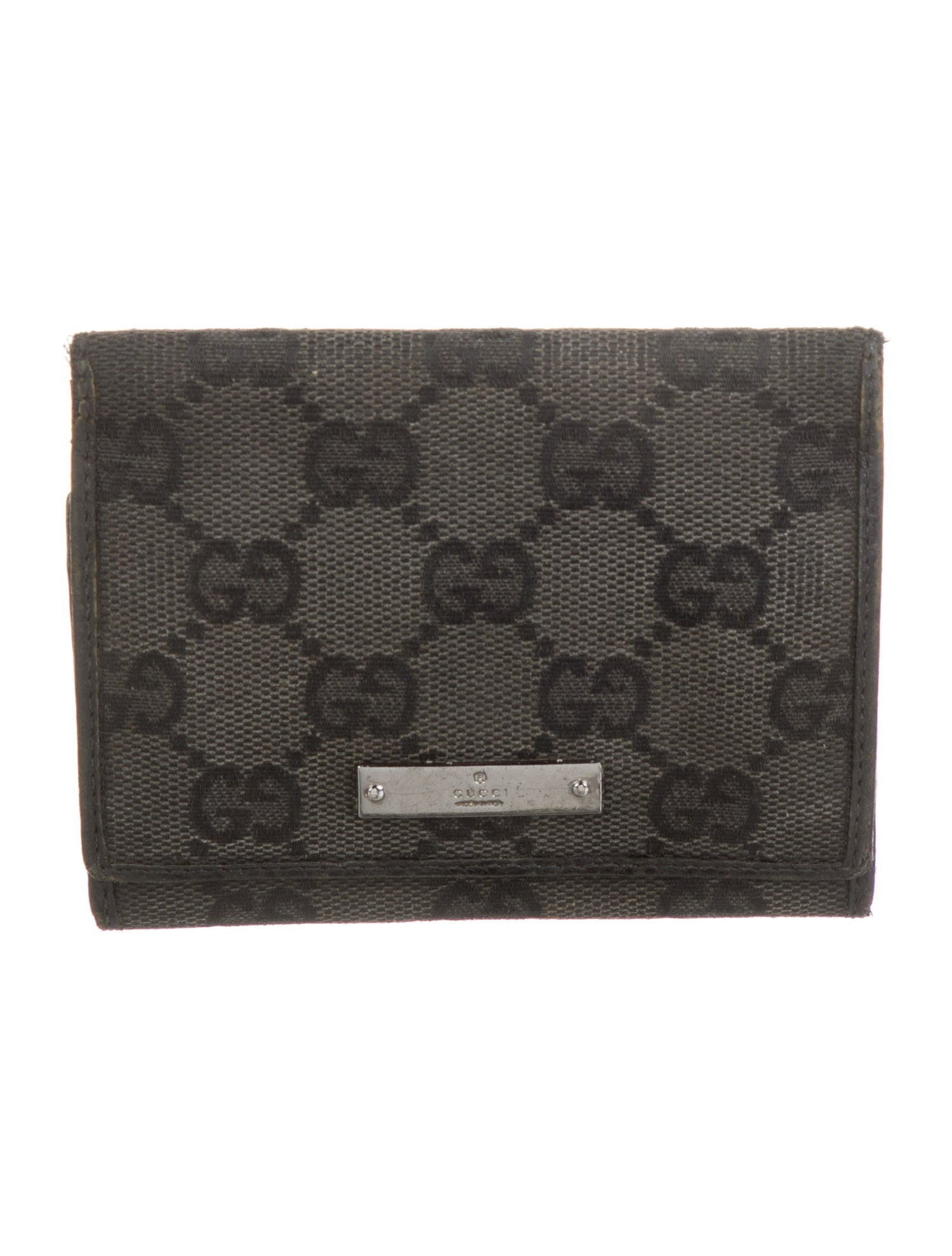 Gucci GG Canvas Canvas Bifold Wallet - Black Wallets, Accessories ...