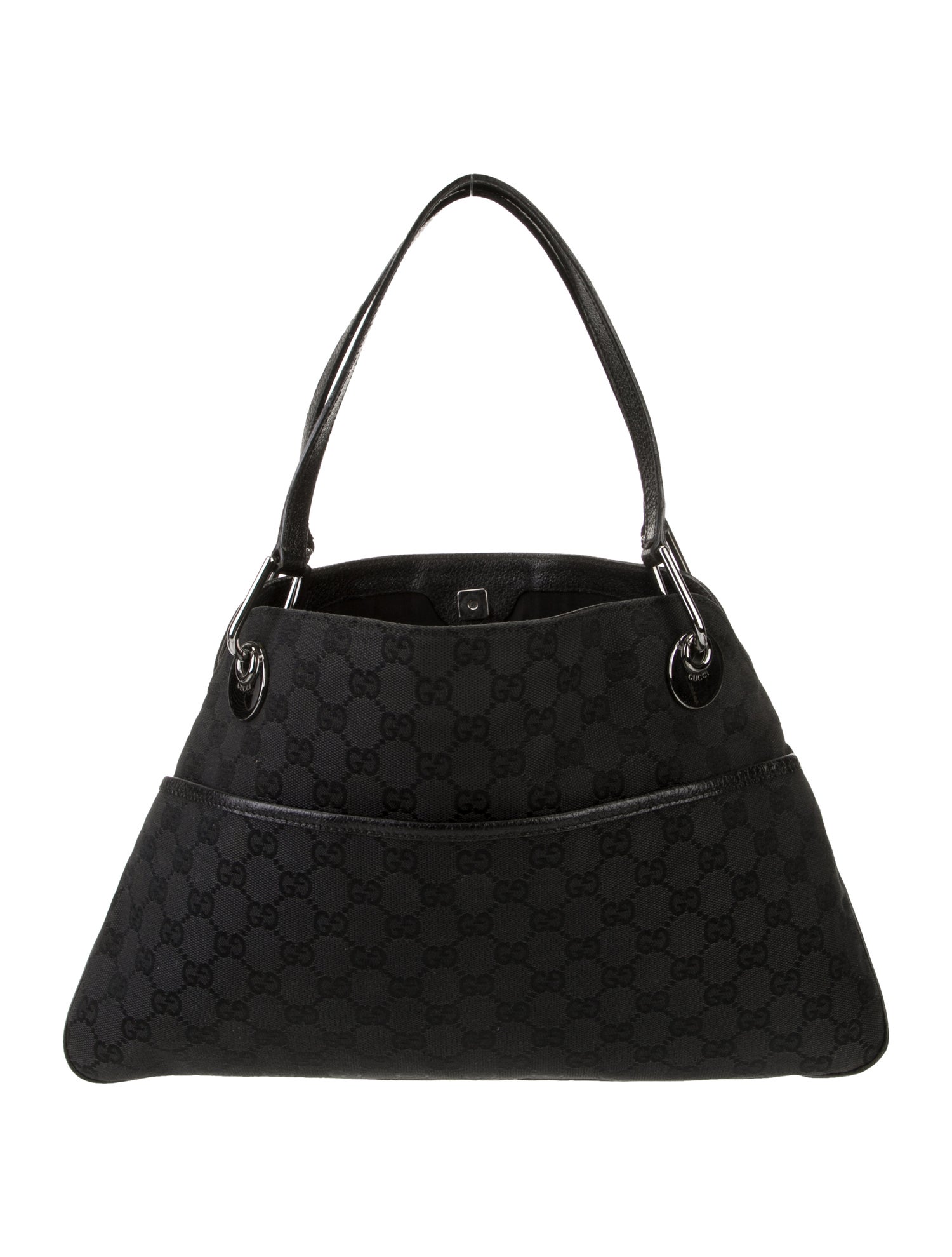 Gucci GG Canvas Eclipse - Black Shoulder Bags, Handbags - GUC1697706 | The RealReal