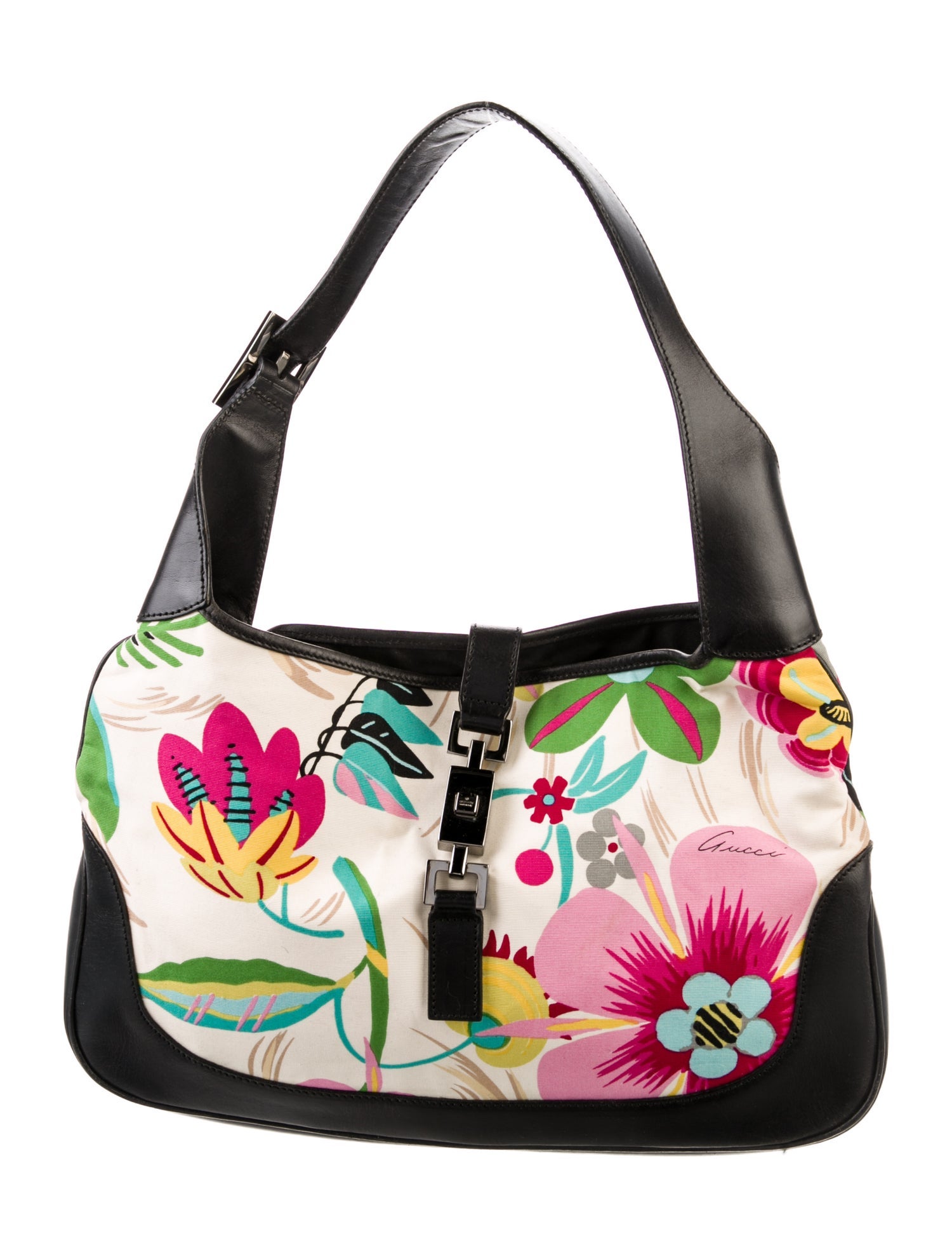 Gucci Piston Lock Jackie Vintage - Neutrals Hobos, Handbags ...