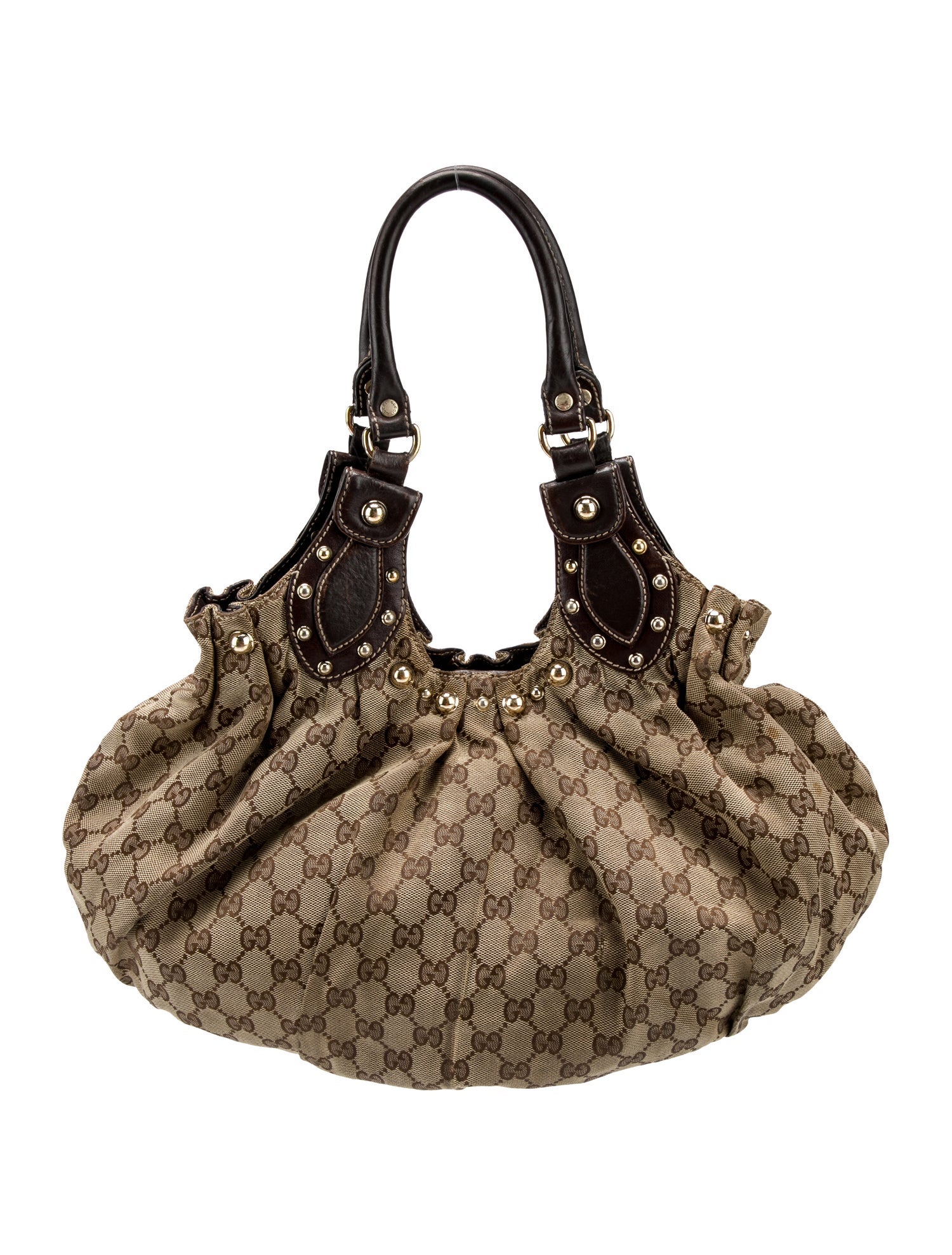 Gucci GG Canvas Pelham - Brown Hobos, Handbags - GUC1700406 | The RealReal