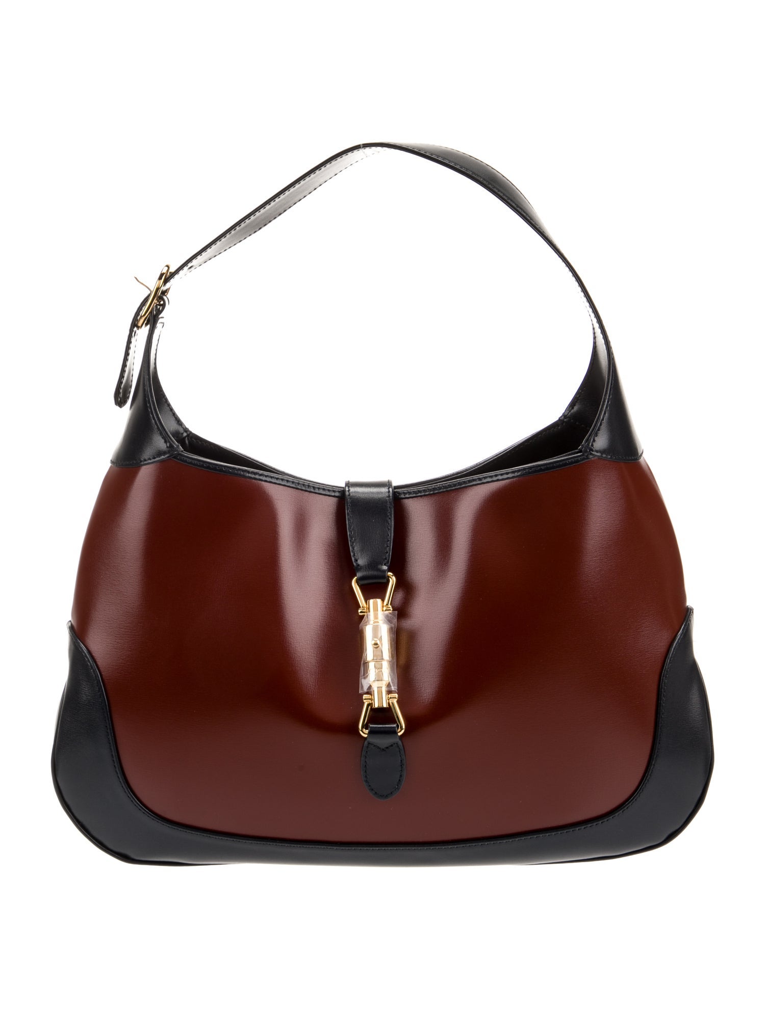 Gucci Piston Lock Jackie 1961 Medium - Brown Hobos, Handbags ...