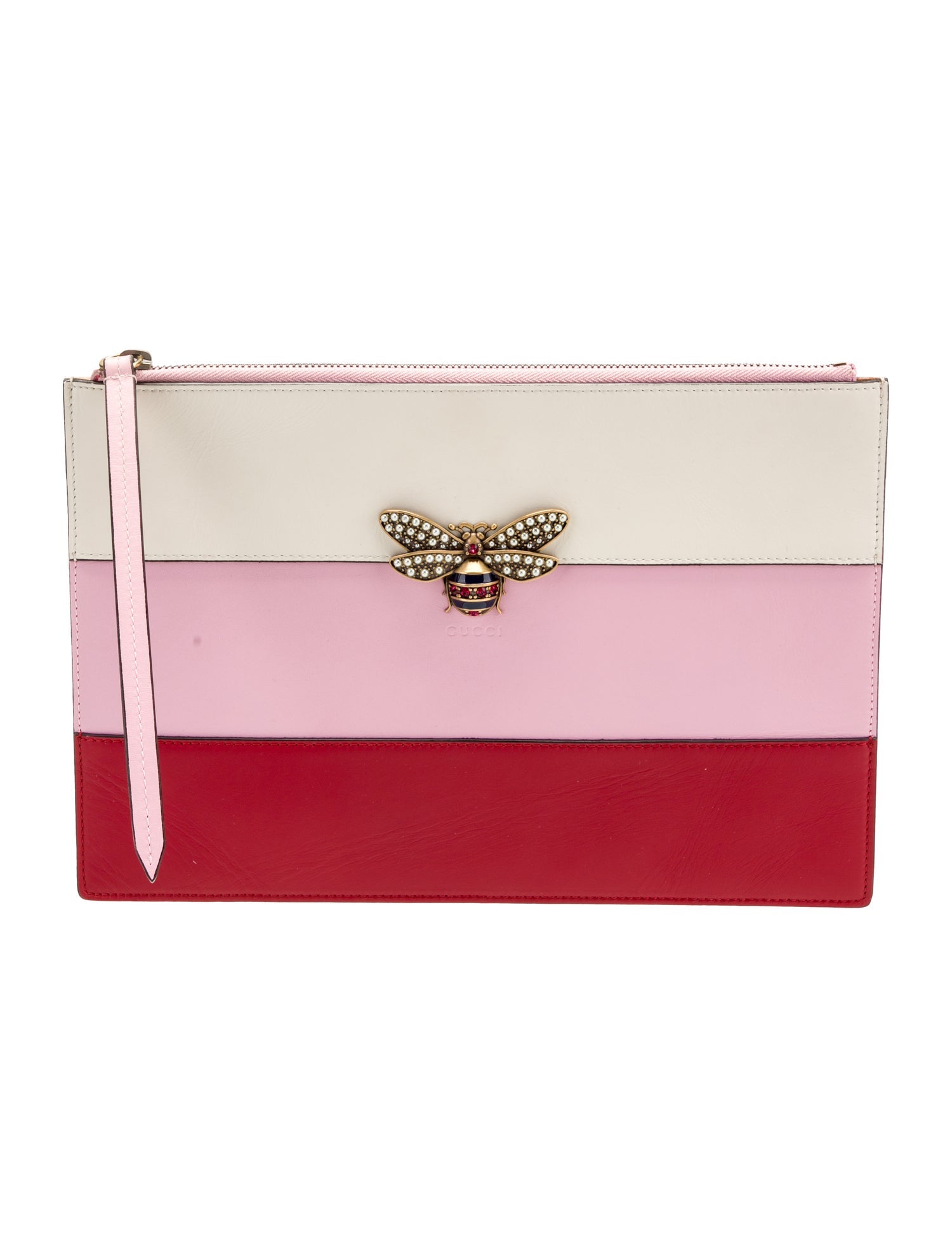 Gucci Bee Clutch - Pink Clutches, Handbags - GUC1705576 | The RealReal