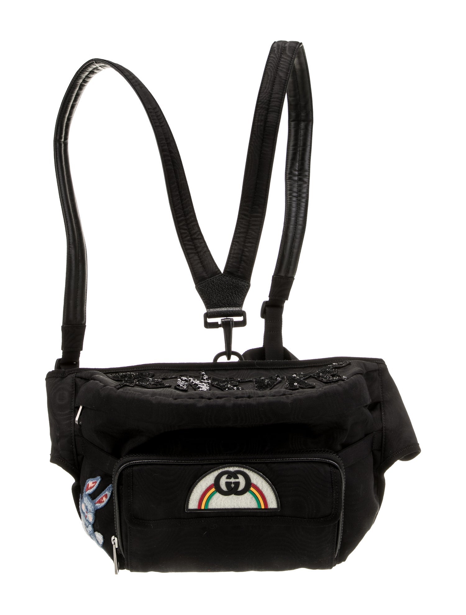 Gucci Interlocking G Backpack - Black Backpacks, Bags - GUC1711595 ...