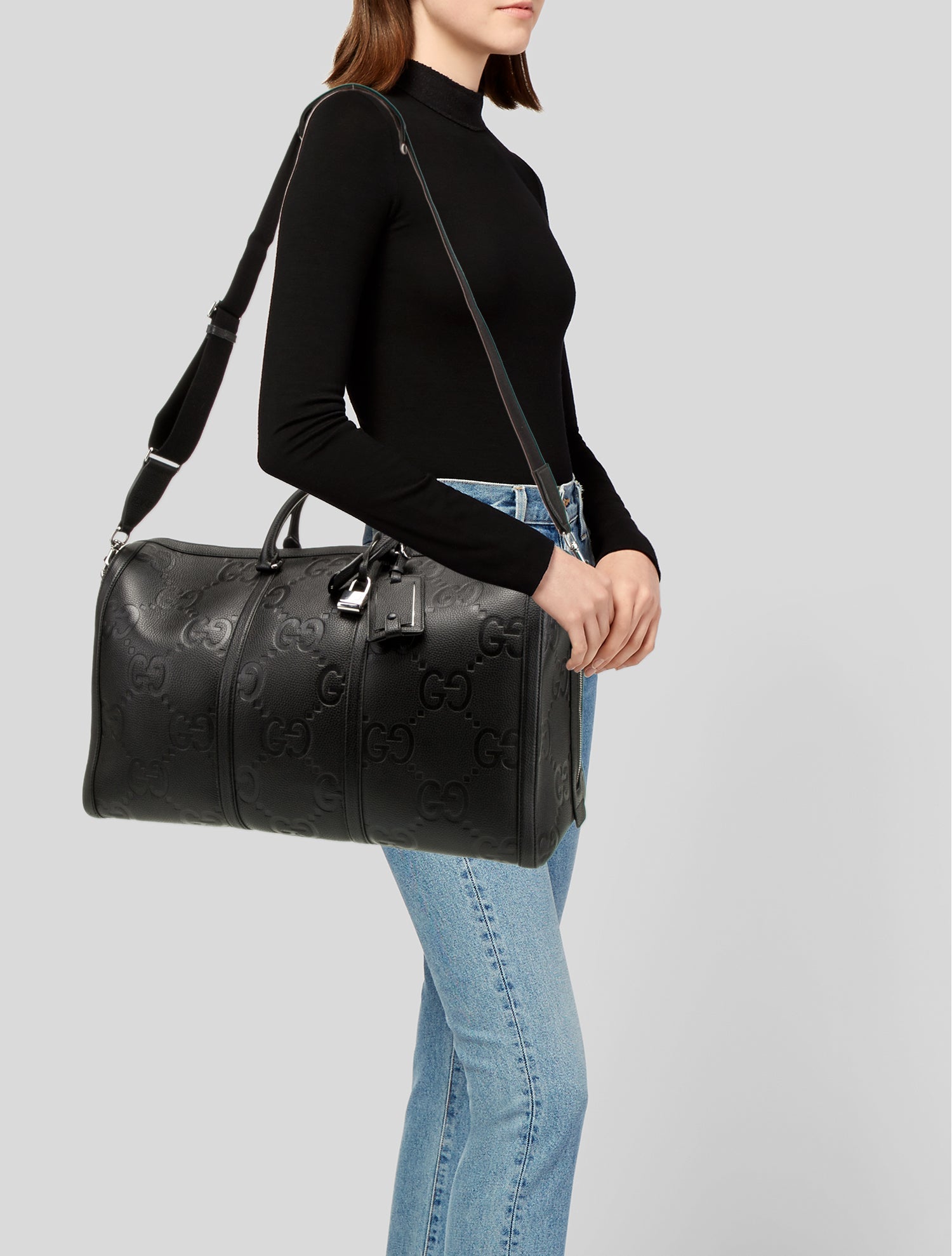 Gucci Jumbo GG Weekender Bag - Neutrals Luggage and Travel, Handbags ...