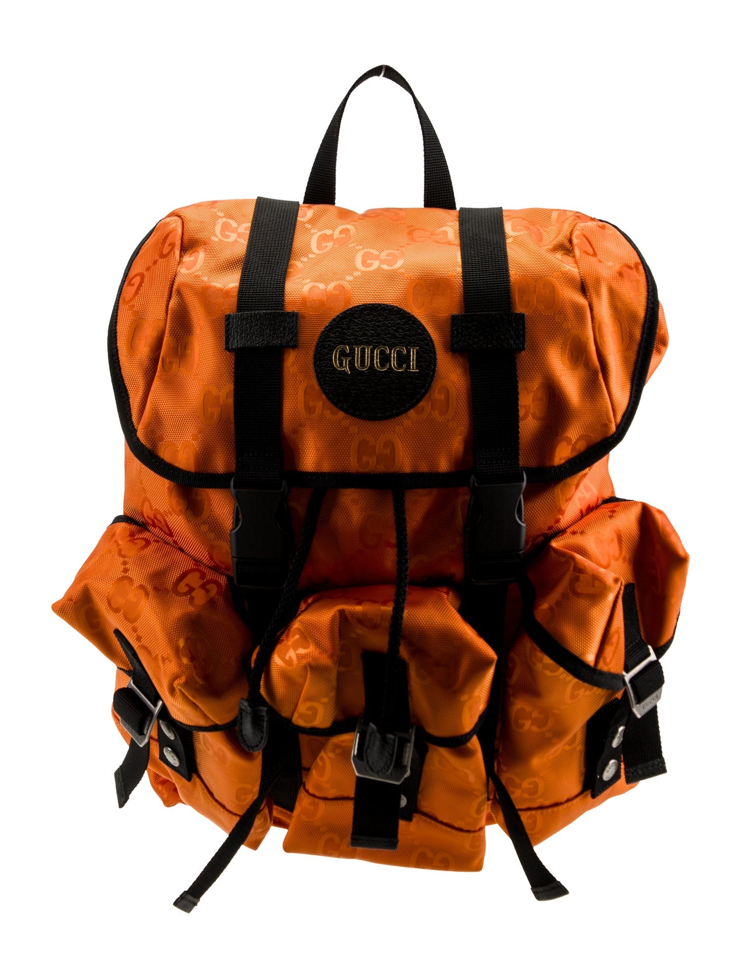 Gucci GG Nylon Backpack - Orange Backpacks, Bags - GUC1719936 | The ...