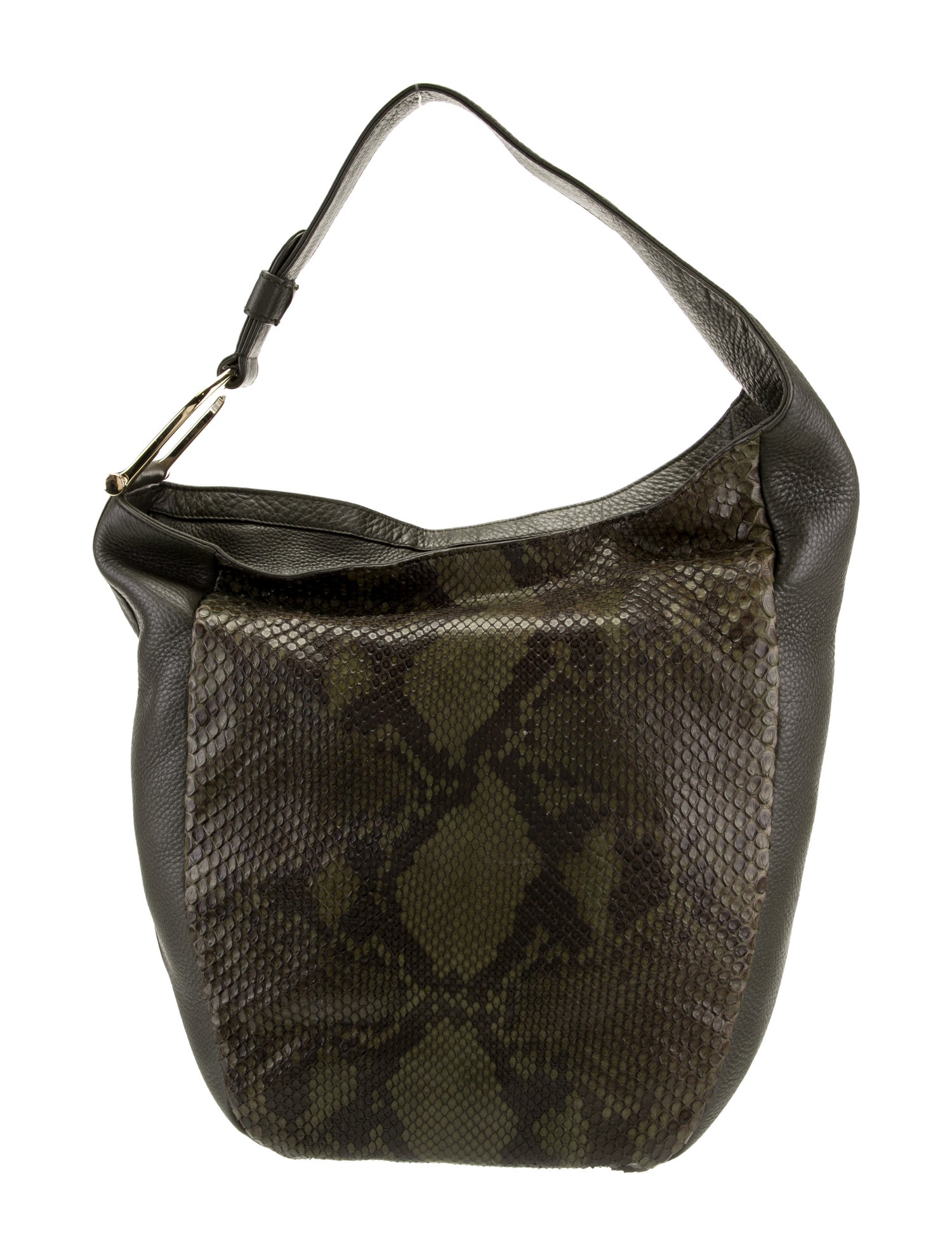 Gucci Leather Greenwich Medium - Green Shoulder Bags, Handbags ...