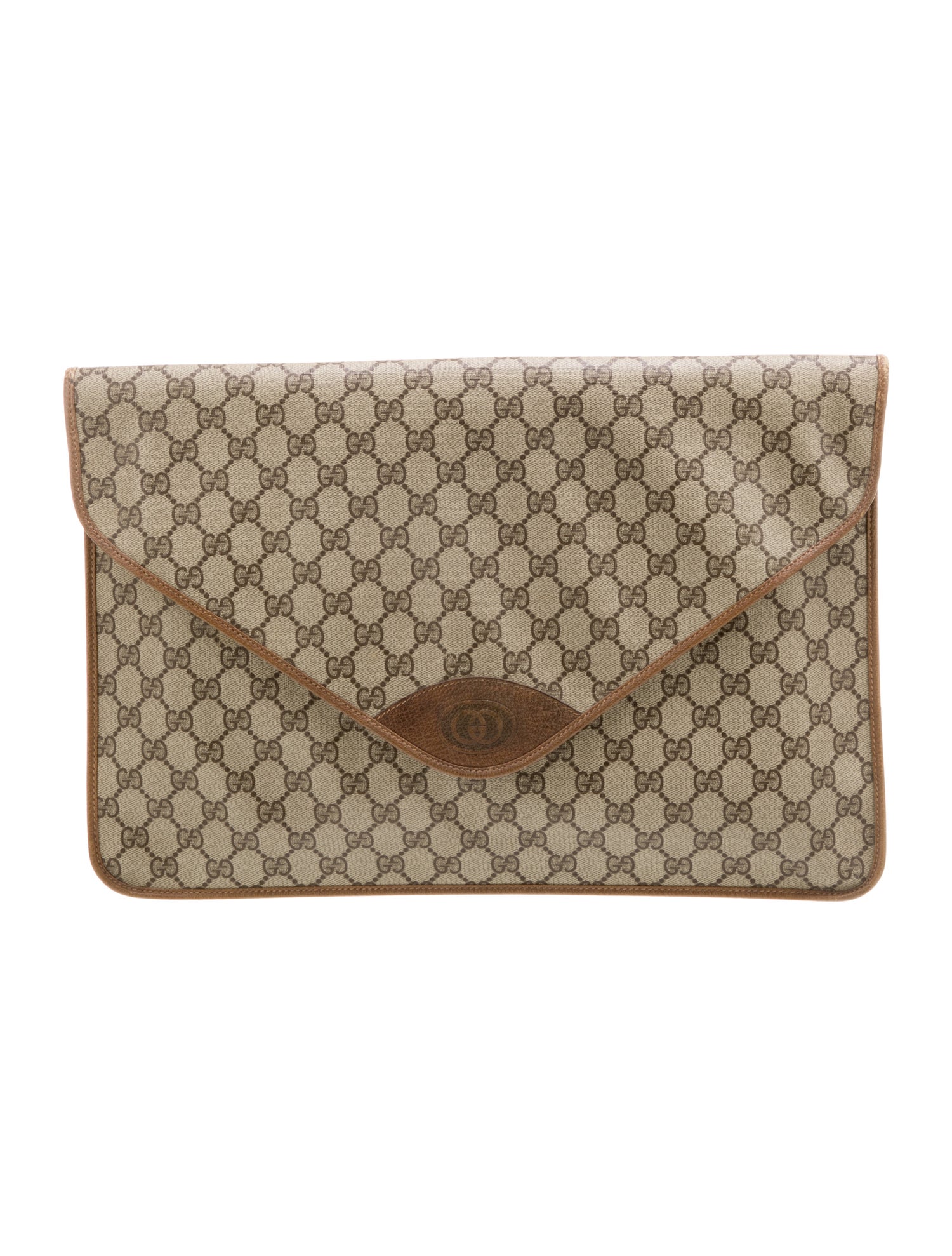 Gucci GG Supreme Portfolio Vintage - Neutrals Portfolios & Pouches ...