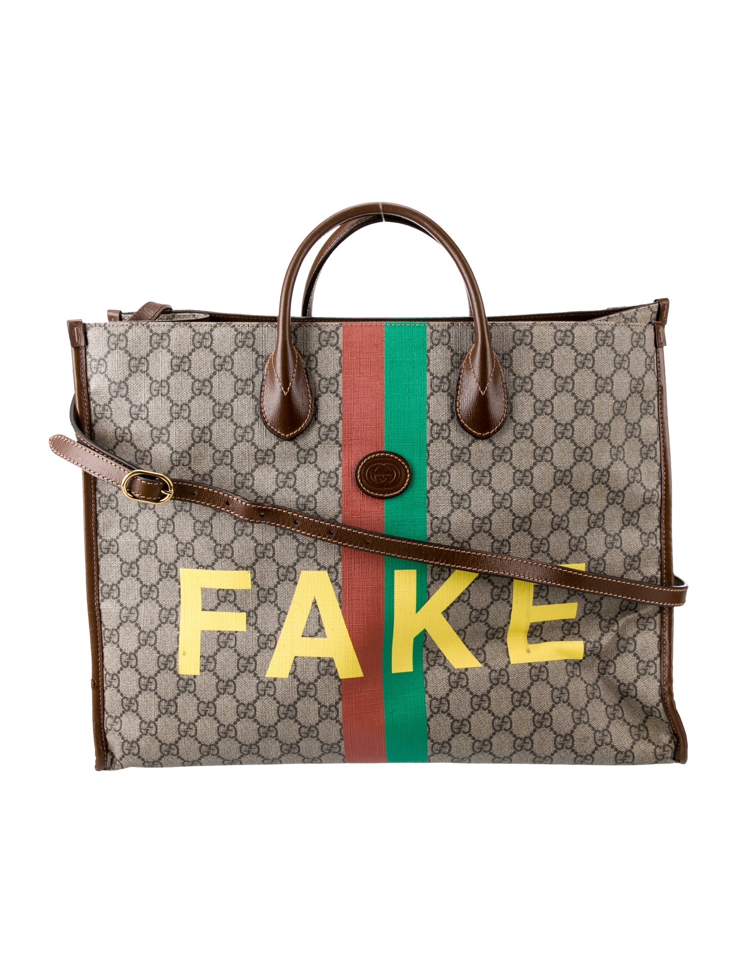 Gucci GG Supreme Off The Grid Fake/Not - Neutrals Totes, Bags ...