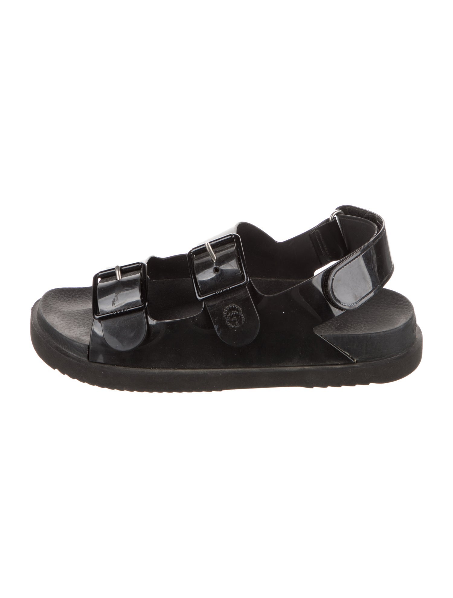 Gucci Rubber Sandals - Black Sandals, Shoes - GUC1727564 | The RealReal
