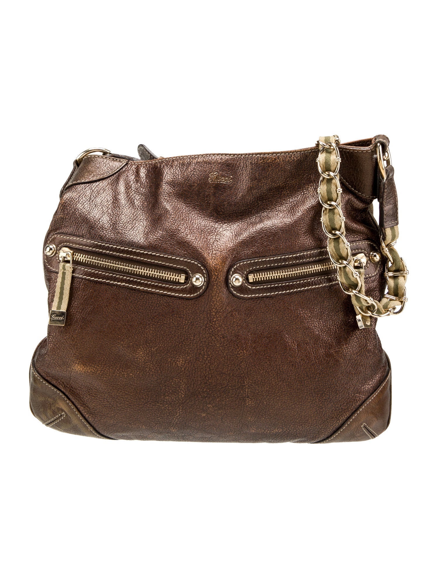 Gucci Web Capri - Brown Shoulder Bags, Handbags - GUC1727722 | The RealReal