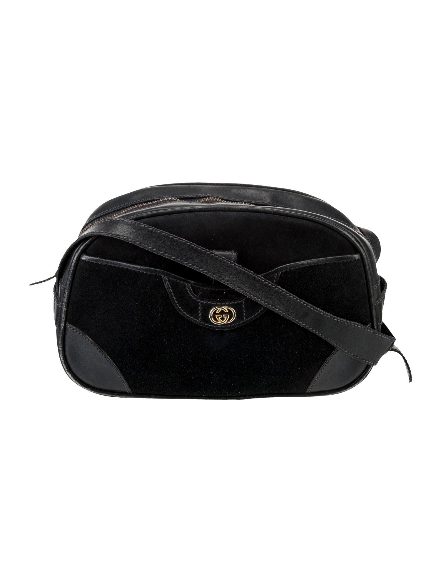 Gucci Interlocking G Shoulder Bag - Blue Shoulder Bags, Handbags ...