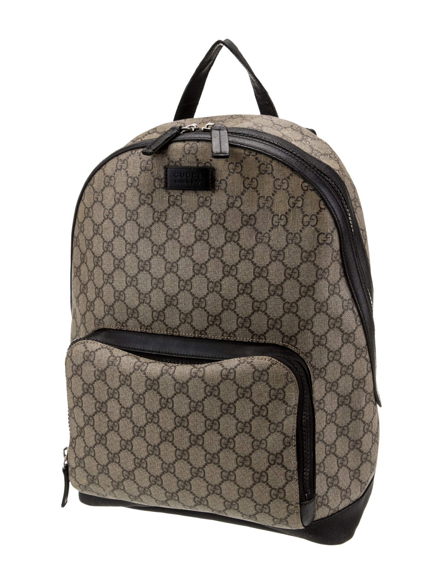 Gucci GG Supreme Backpack Small - Blue Backpacks, Bags - GUC1784237 ...