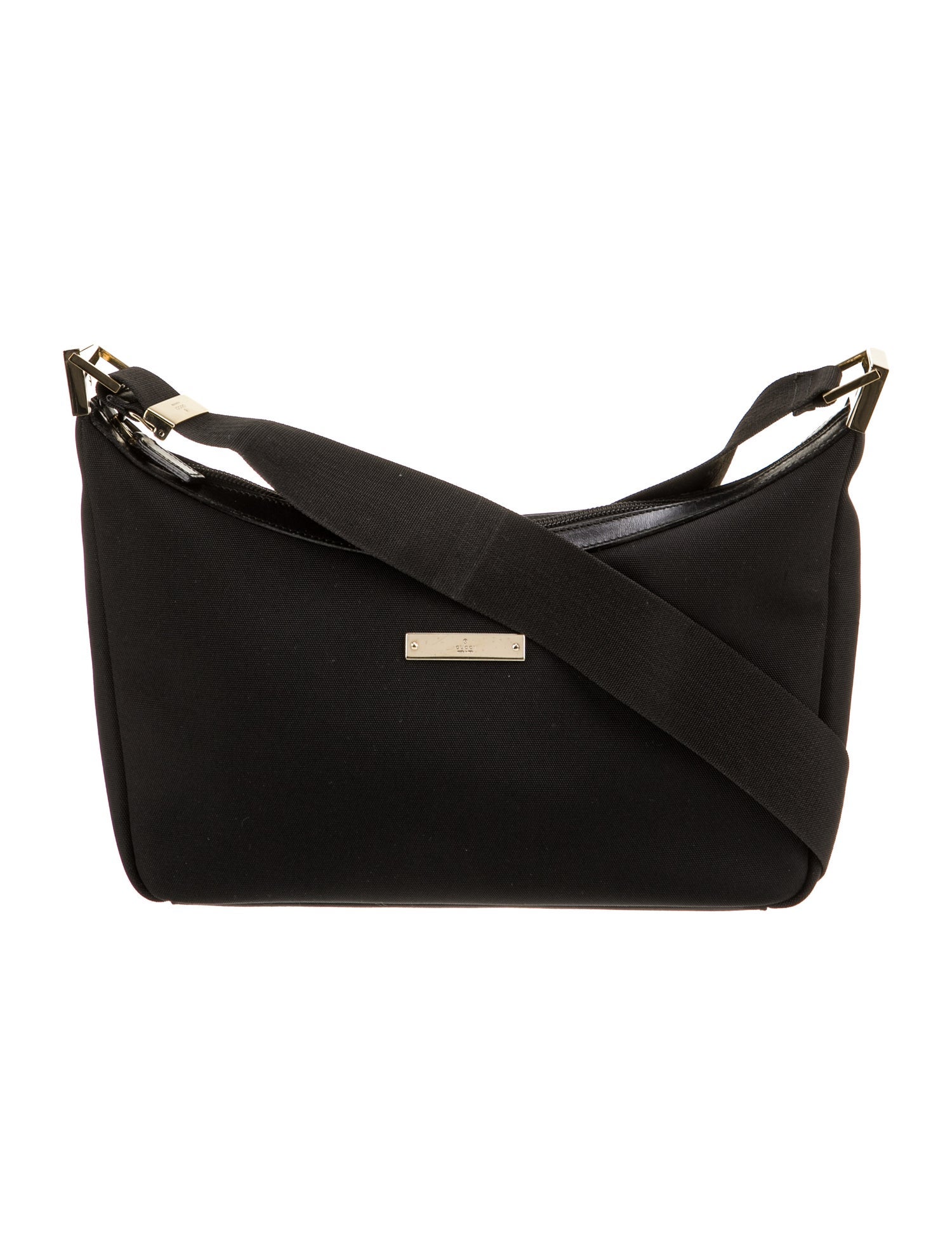 Gucci Canvas Messenger Bag Vintage - Black Crossbody Bags, Handbags ...