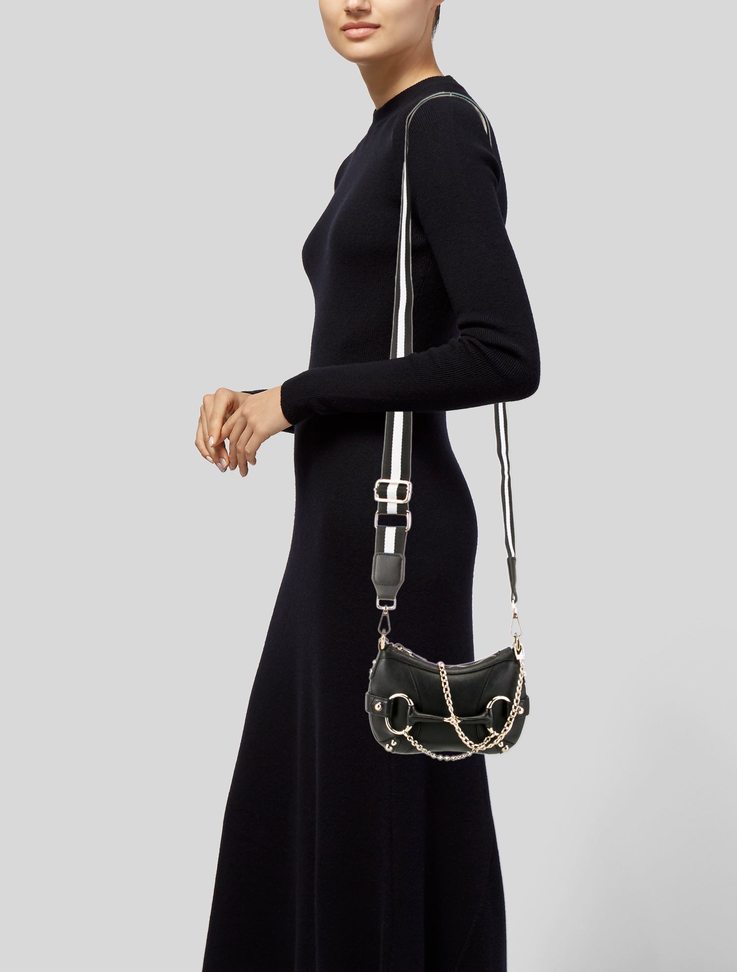 Gucci GG Canvas Horsebit Chain - Neutrals Shoulder Bags, Handbags ...