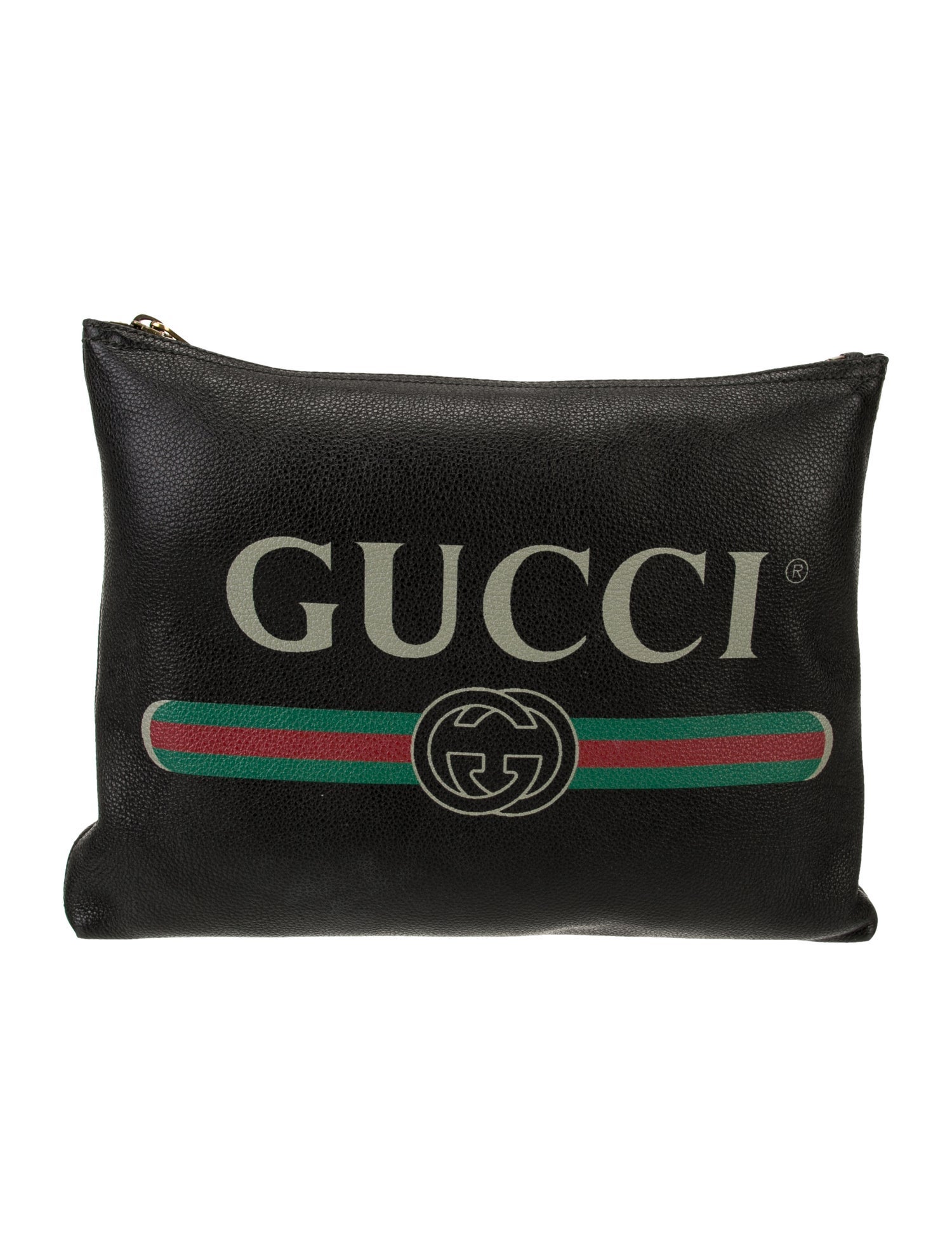 Gucci Web Portfolio Large - Black Clutches, Handbags - GUC1770639 | The ...