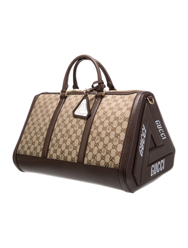 Jimmy Choo Leather-Trimmed Duffle Bag - Black Luggage and Travel ...