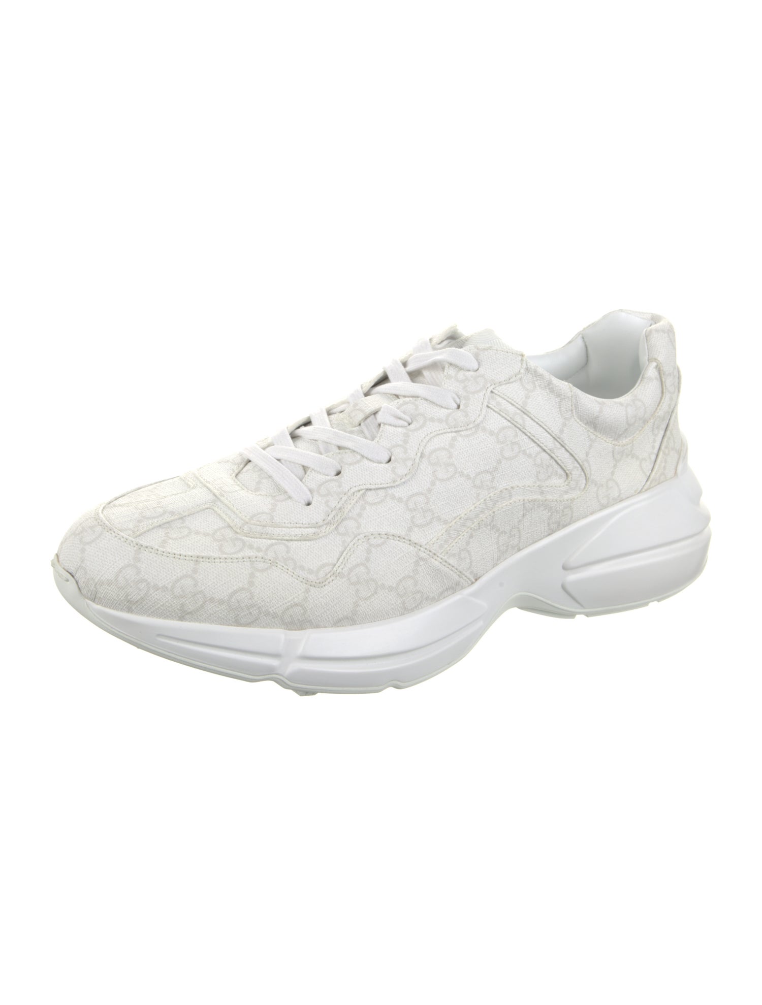 Gucci Rubber Athletic Sneakers - White Sneakers, Shoes - GUC1772258 ...