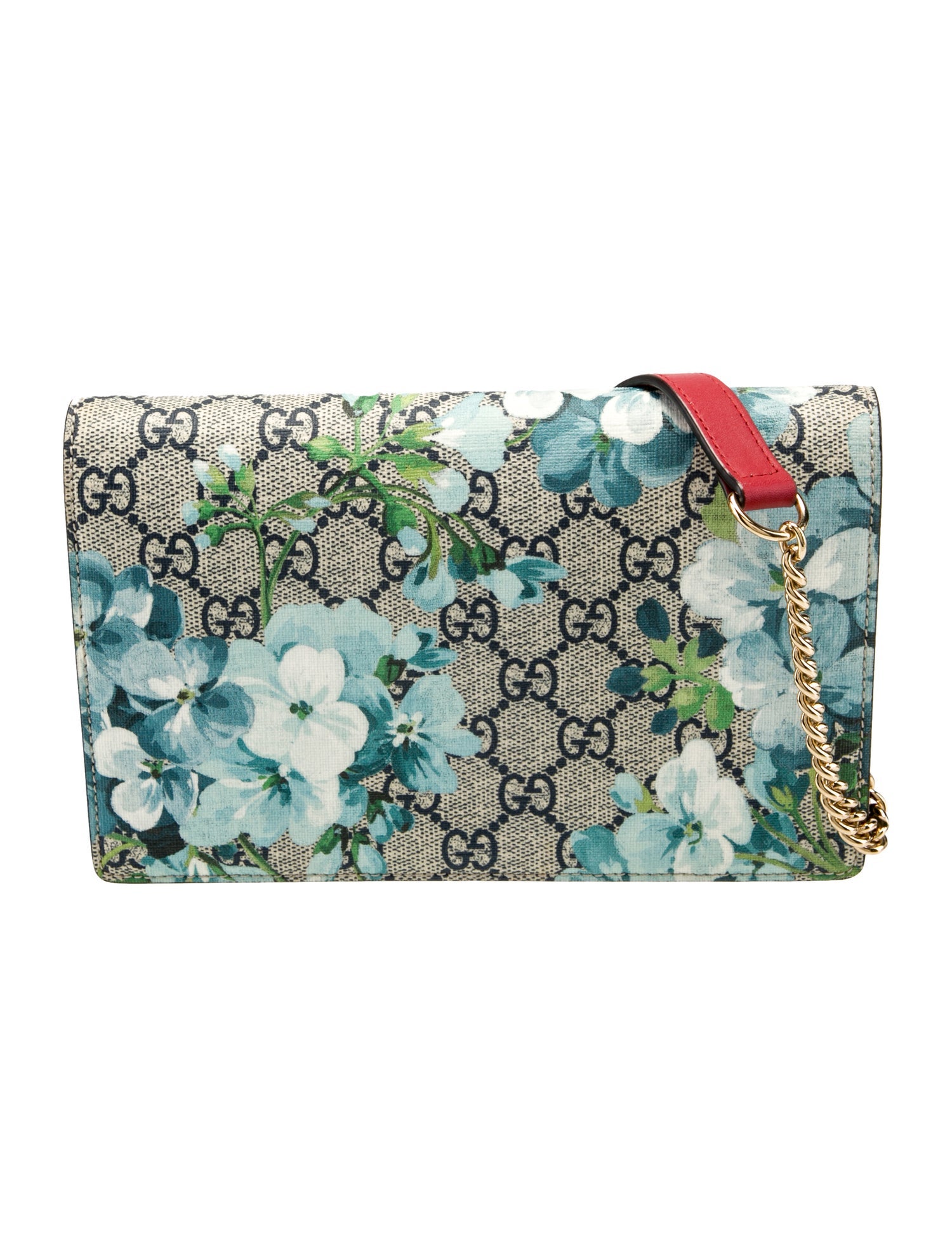 Gucci GG Supreme Shoulder Bag - Blue Shoulder Bags, Handbags ...