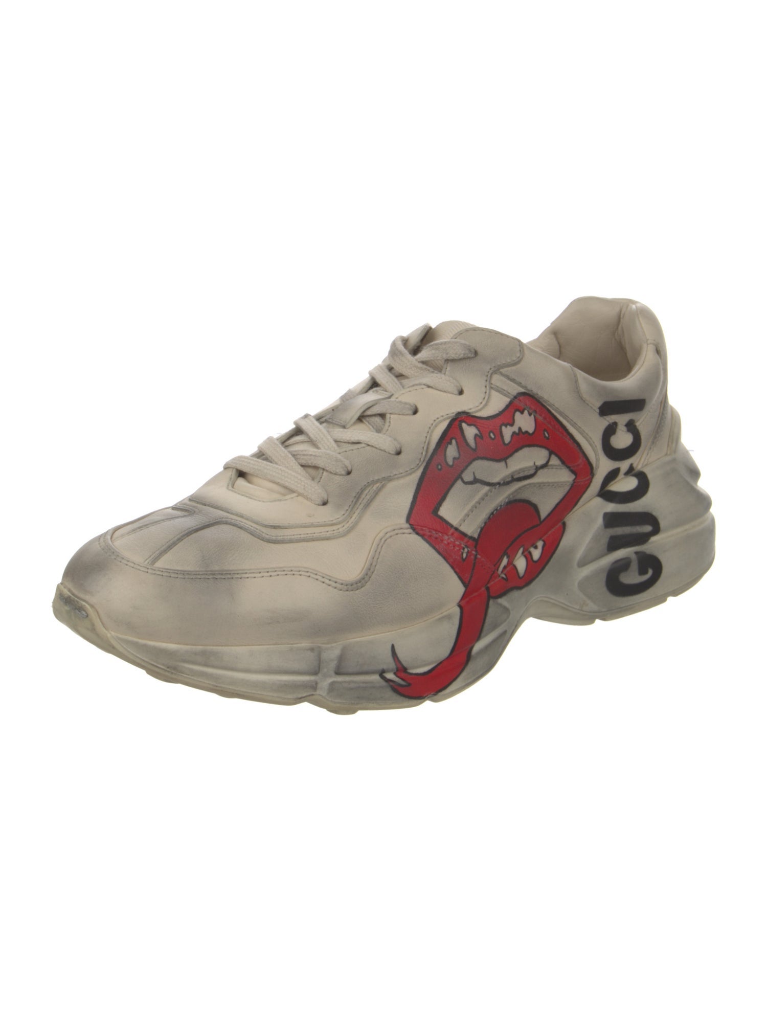 New Balance Nylon Mesh Accents Athletic Sneakers - White Sneakers ...