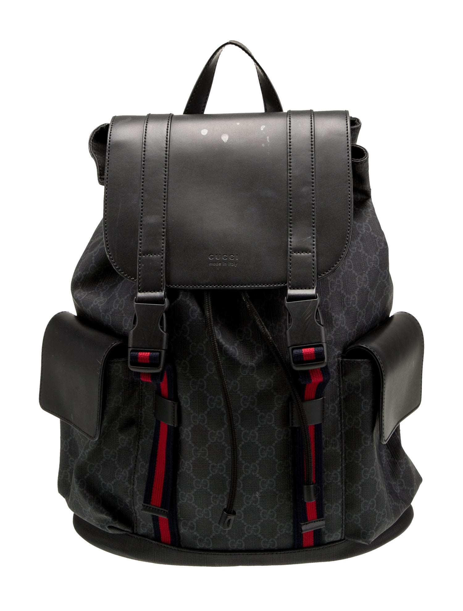 Gucci GG Supreme Backpack - Black Backpacks, Handbags - GUC1786473 ...