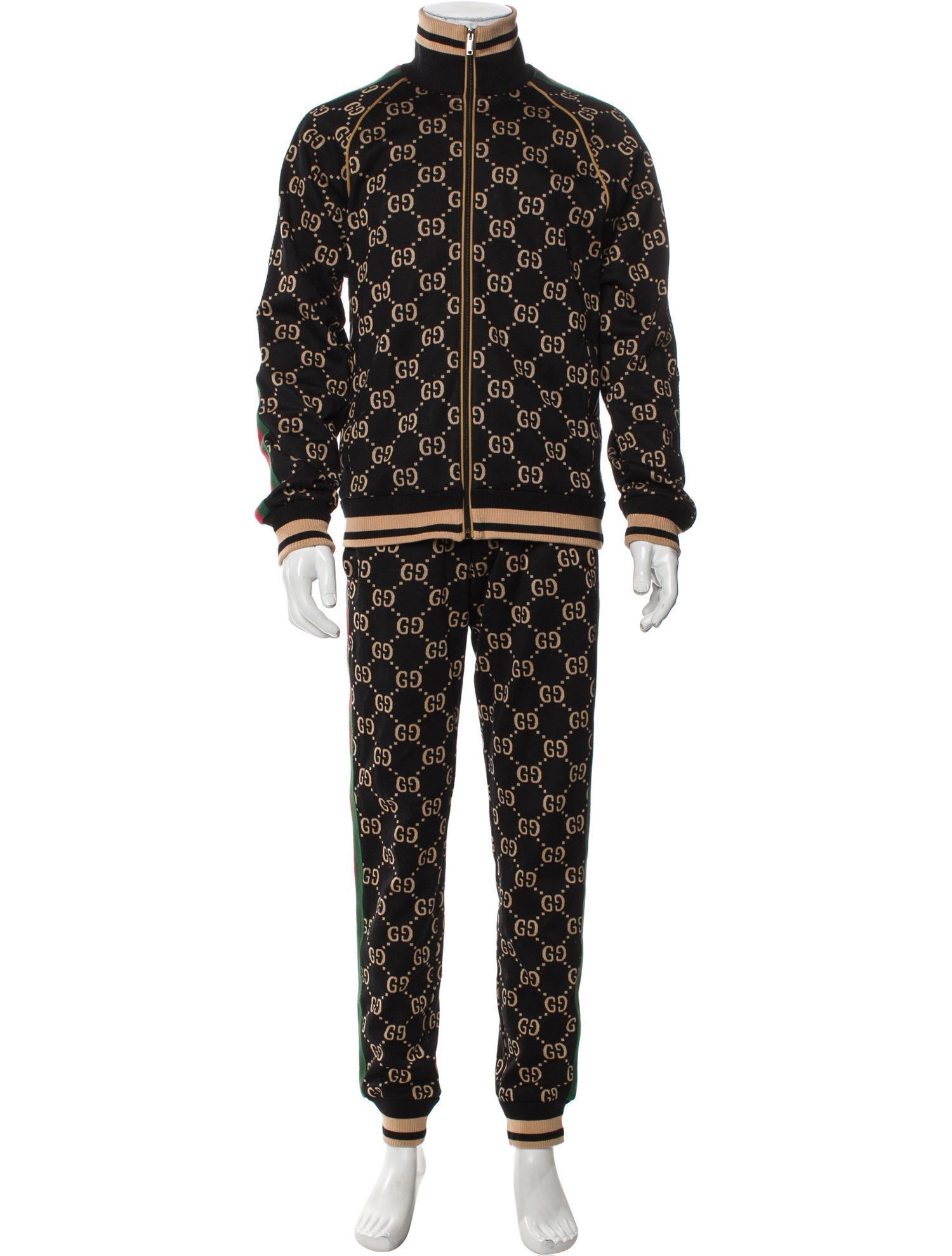 Gucci GG Logo Pajama Set - Black Lounge & Sleepwear, Clothing ...