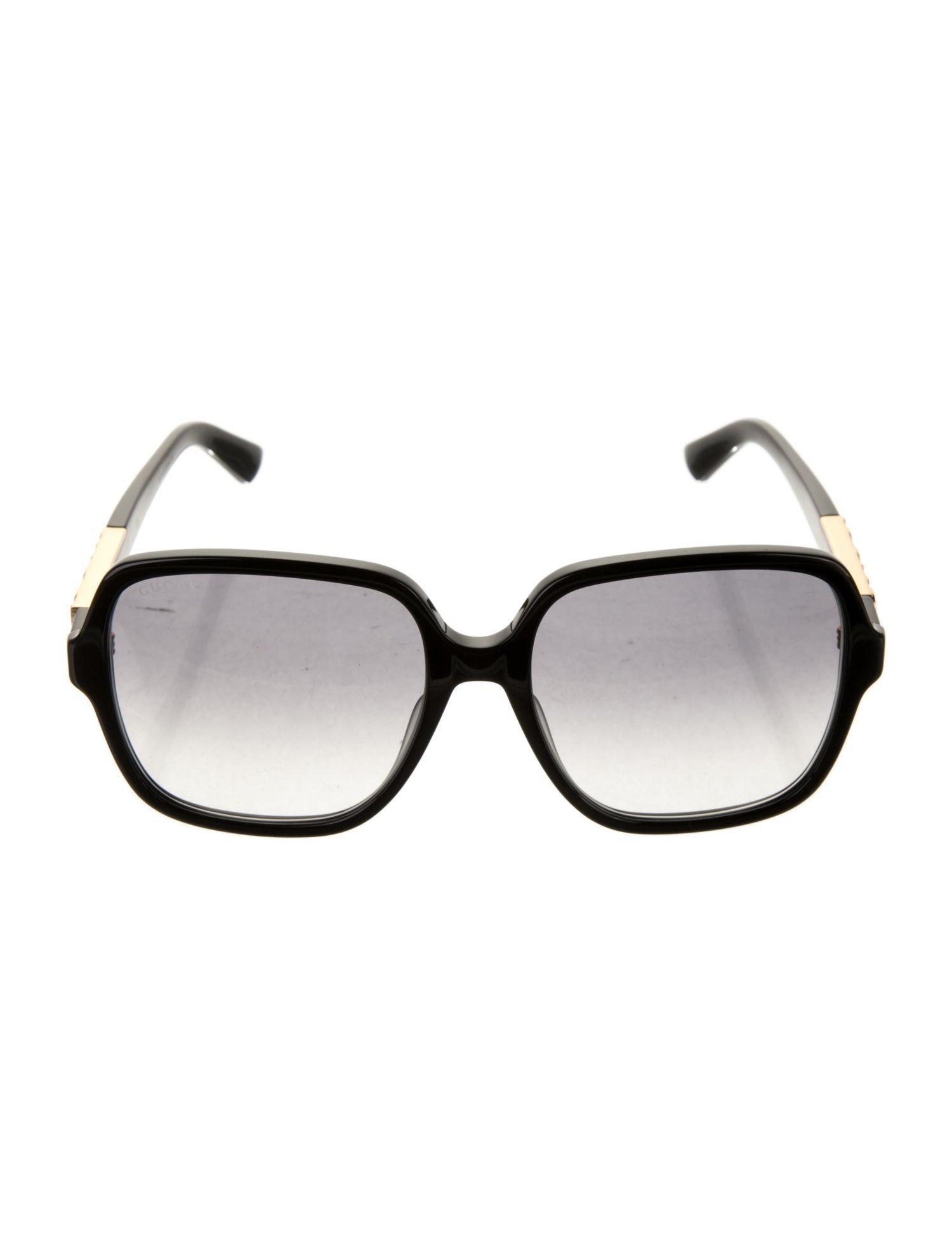 Fendi Square Gradient Sunglasses - Burgundy Sunglasses, Accessories ...