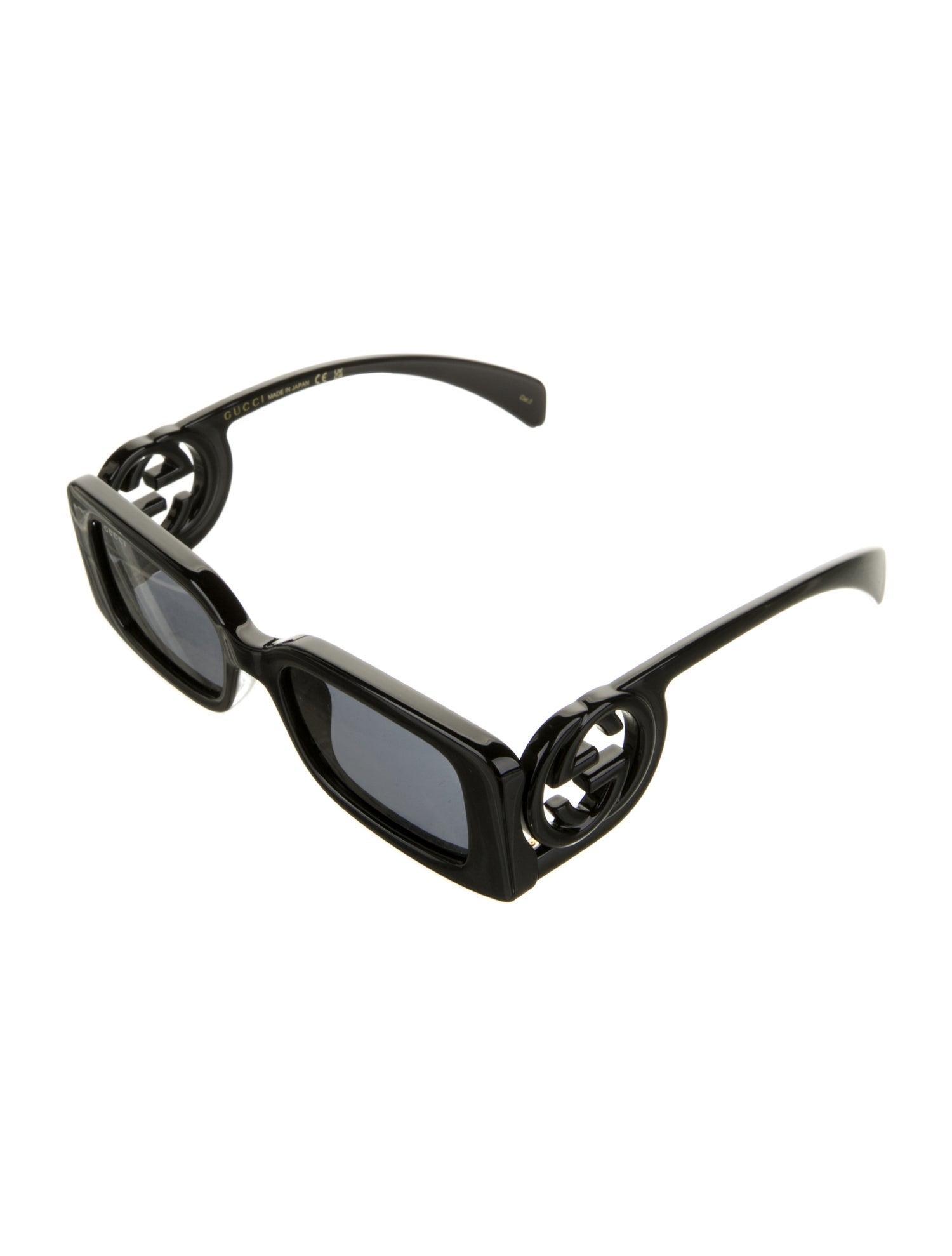 Prada Square Tinted Sunglasses - Black Sunglasses, Accessories ...