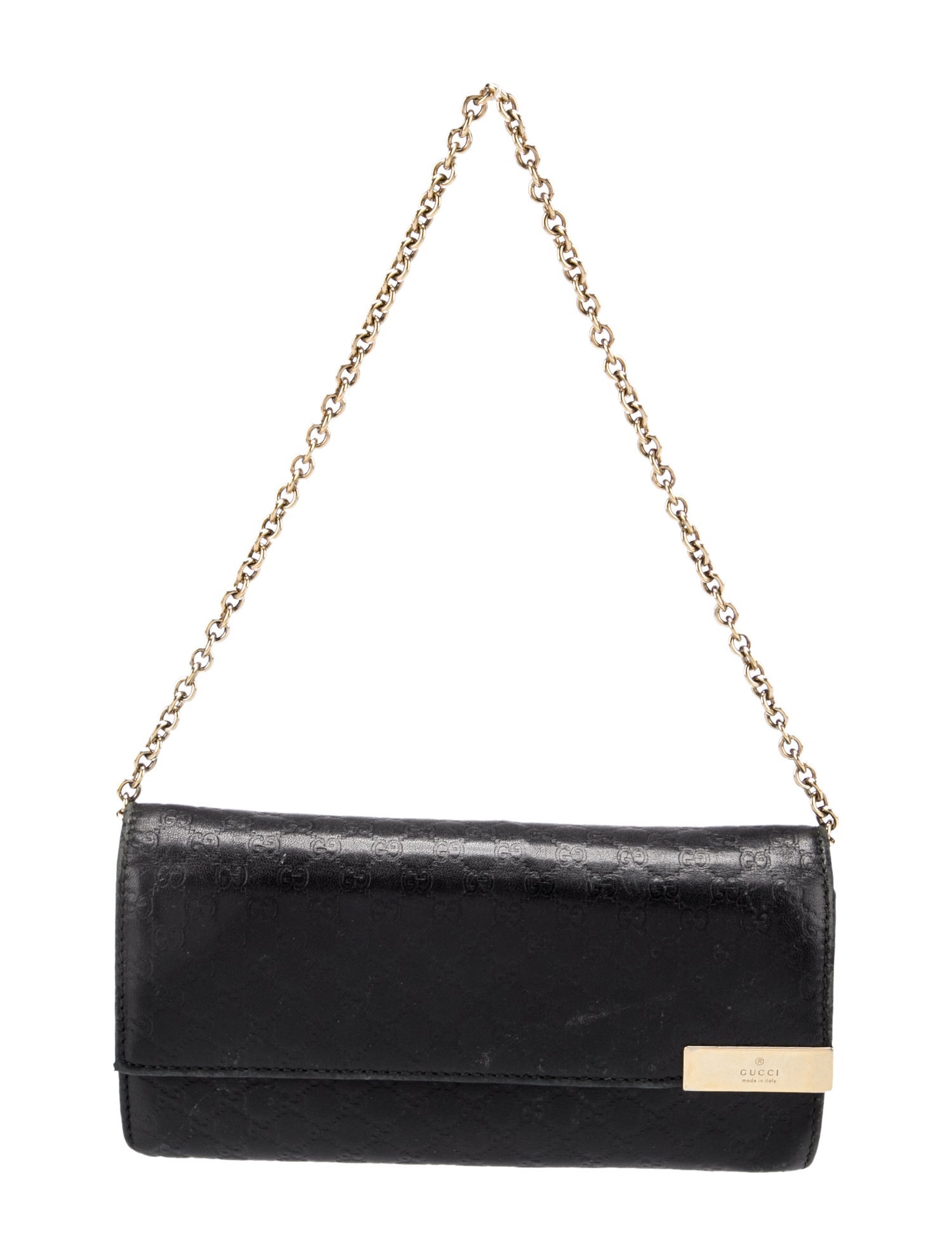 Gucci GG Canvas Croisette - Black Handle Bags, Handbags - GUC1798170 ...