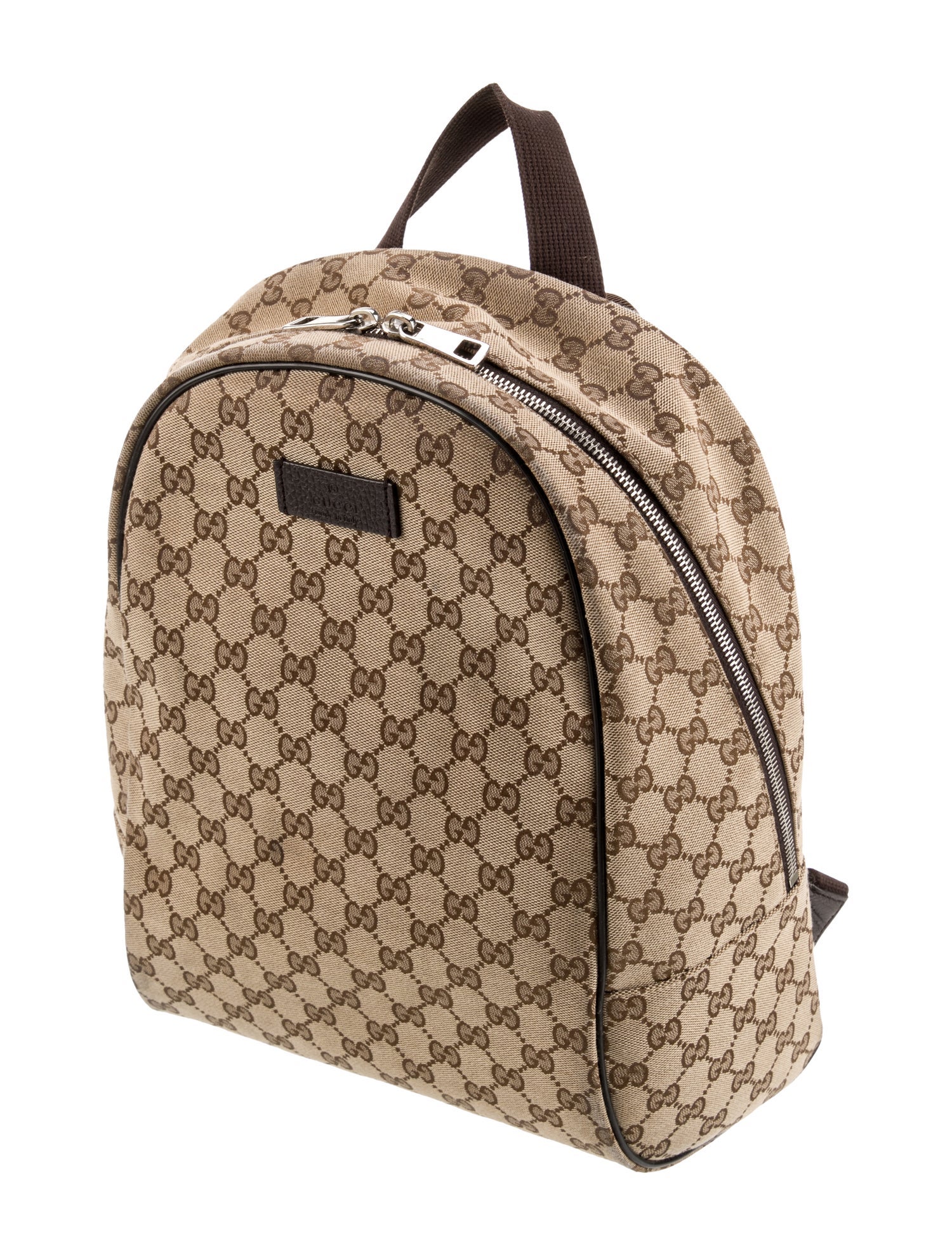 Gucci GG Canvas Backpack - Neutrals Backpacks, Bags - GUC1798577 | The ...