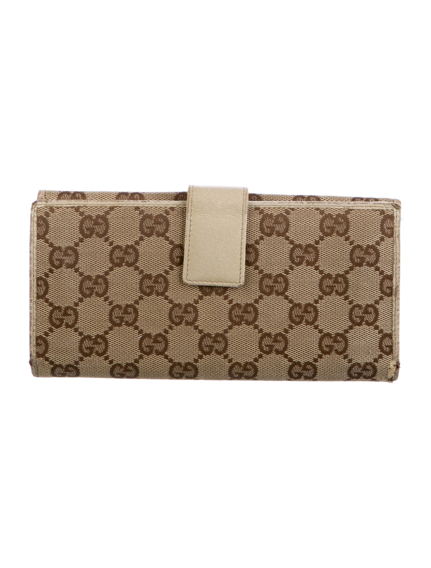 Gucci GG Canvas Canvas Continental Wallet - Pink Wallets, Accessories ...