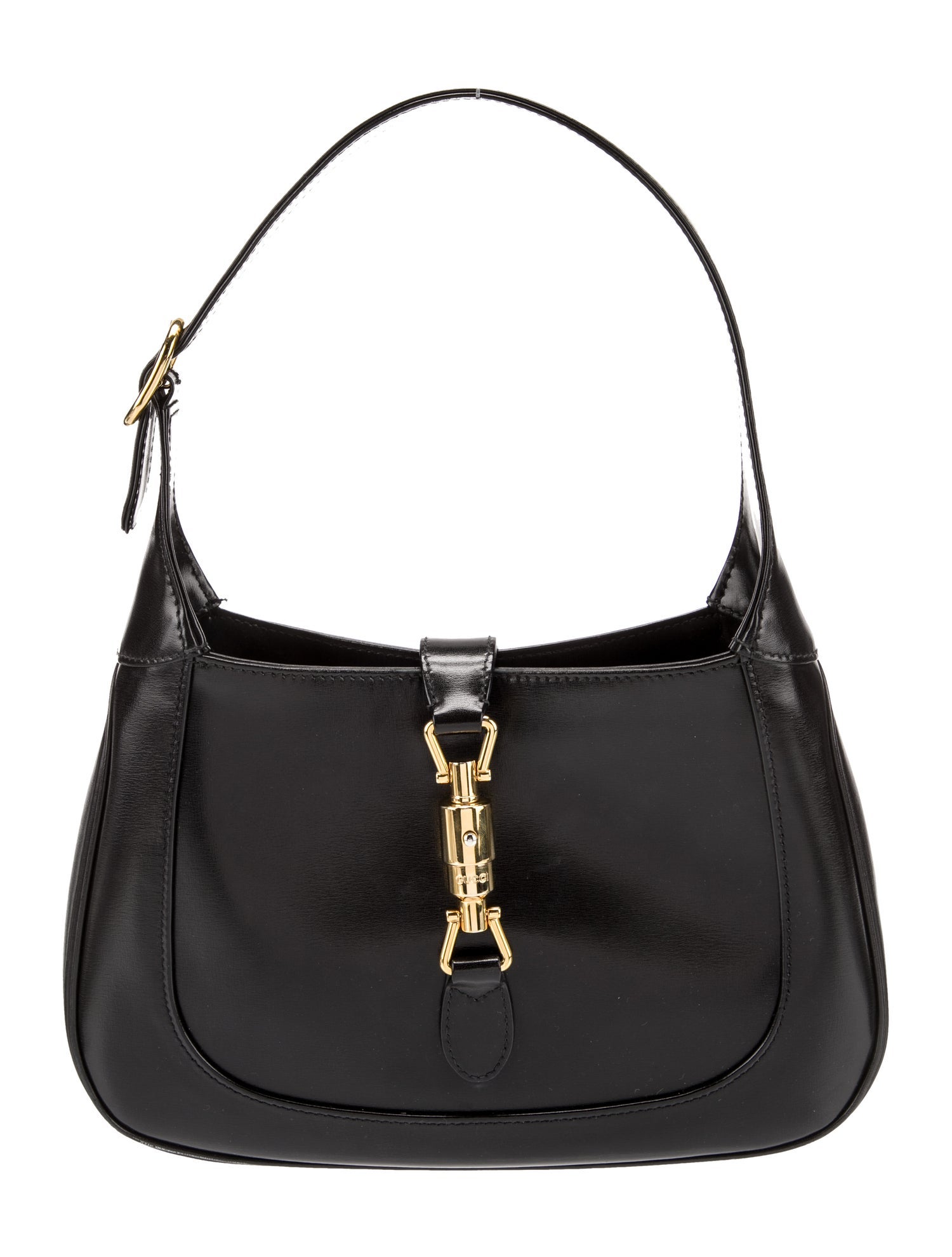 Gucci Piston Lock Jackie Medium - Black Handle Bags, Handbags ...