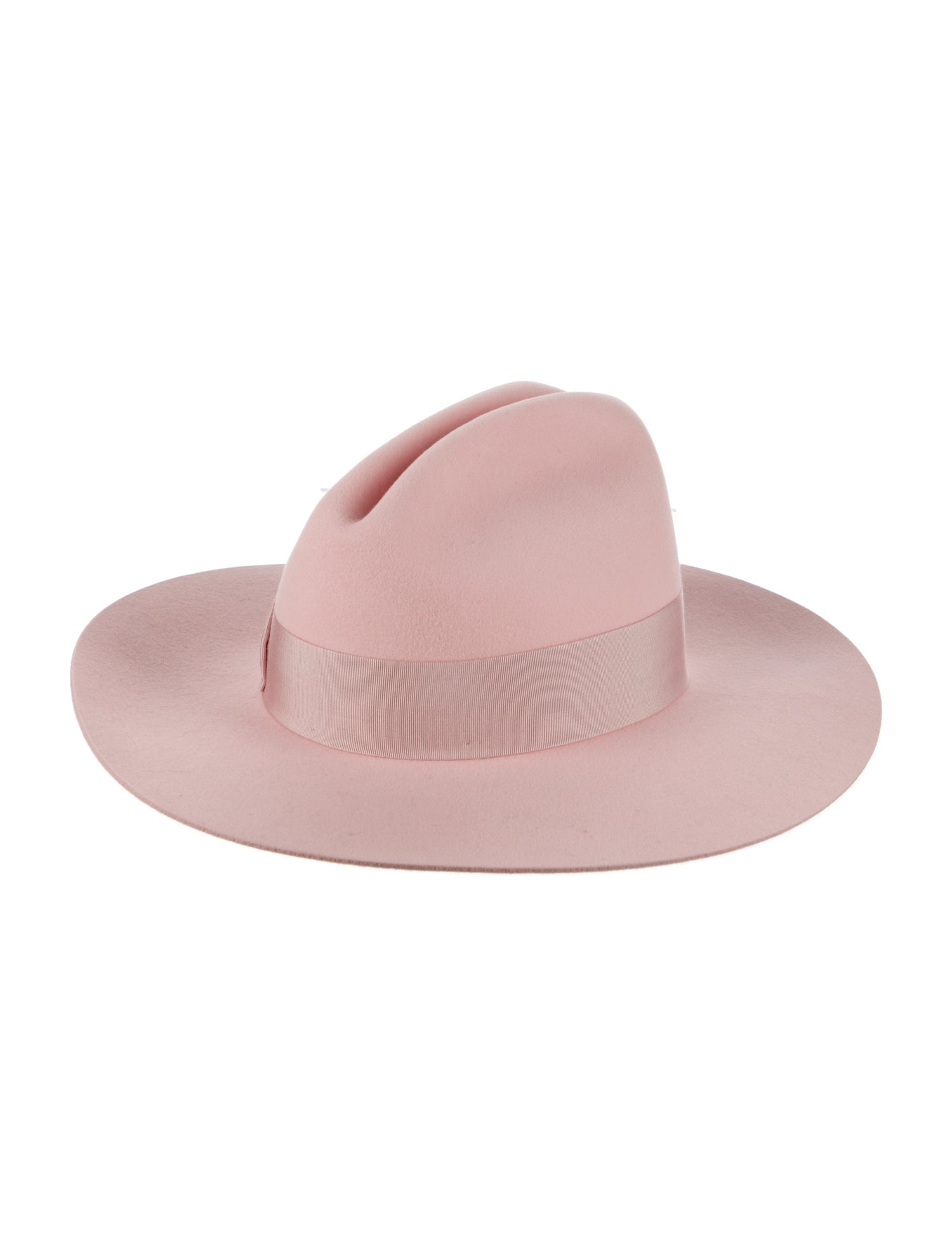 Gucci Rabbit Felt Fedora Hat - Pink Hats, Accessories - GUC1807667 ...