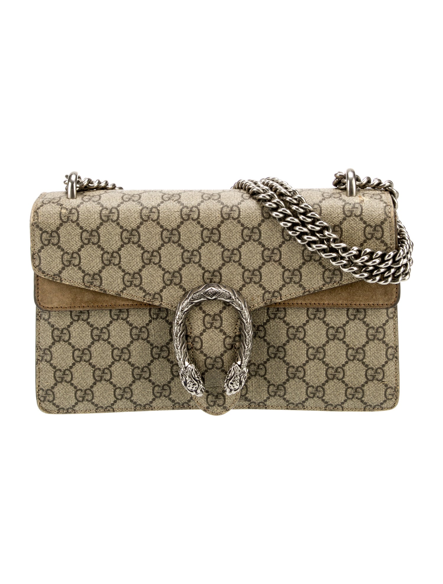 Gucci GG Supreme Shoulder Bag - Neutrals Shoulder Bags, Handbags ...