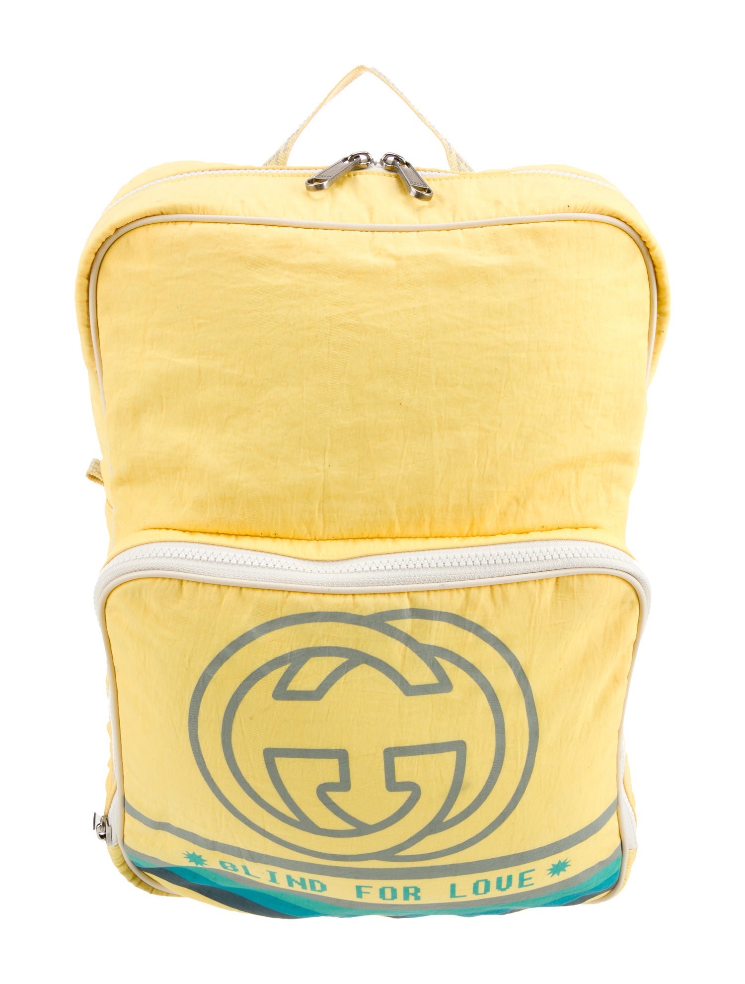 Gucci Interlocking G Backpack - Yellow Backpacks, Handbags - GUC1840303 ...