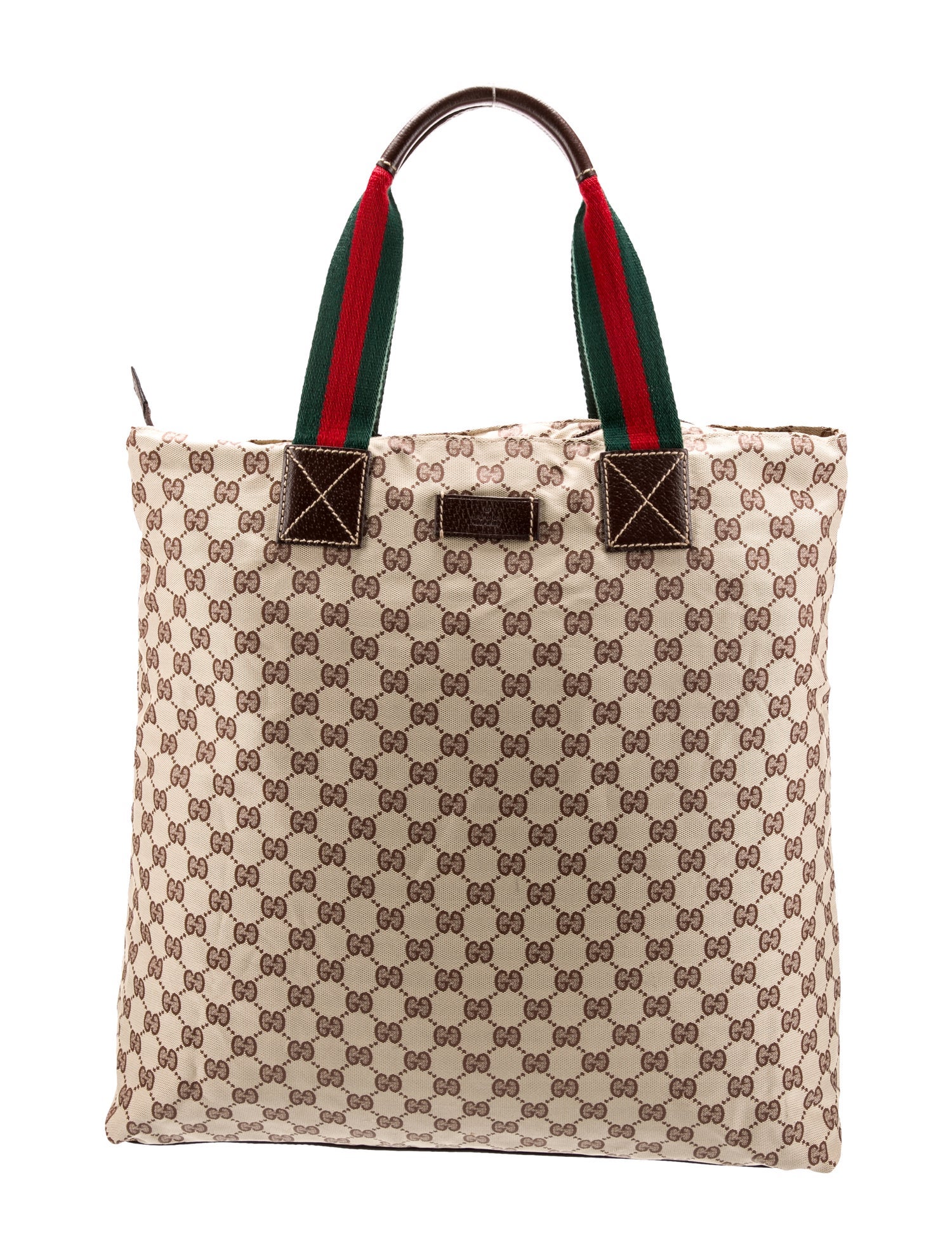 Gucci GG Canvas Tote - Brown Totes, Handbags - GUC1843385 | The RealReal