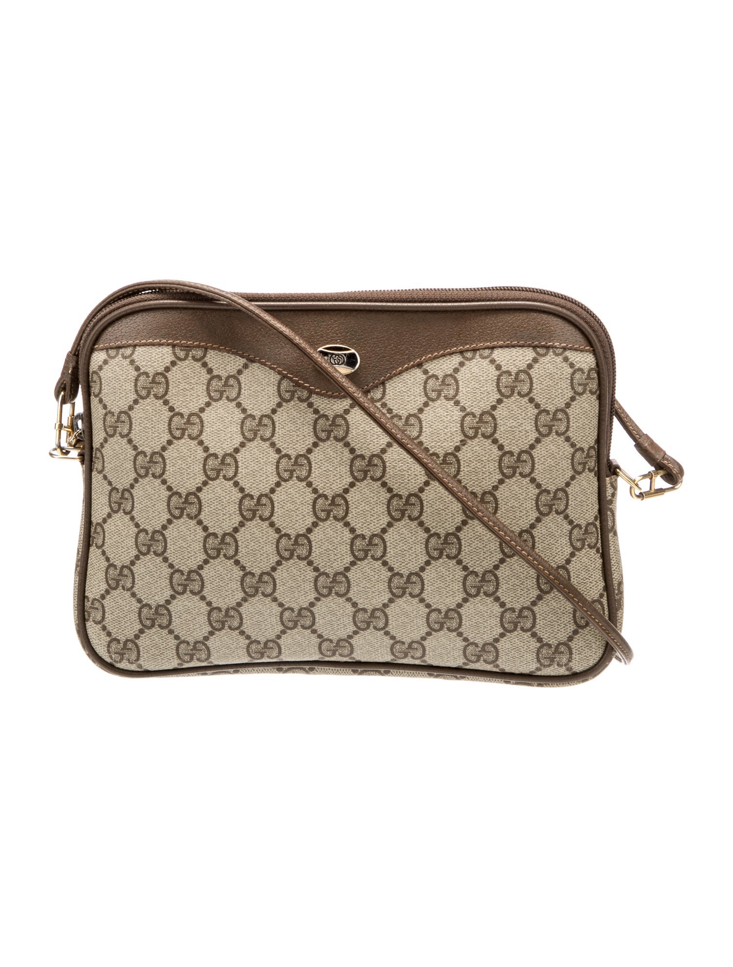 Gucci GG Supreme Shoulder Bag - Neutrals Shoulder Bags, Handbags ...