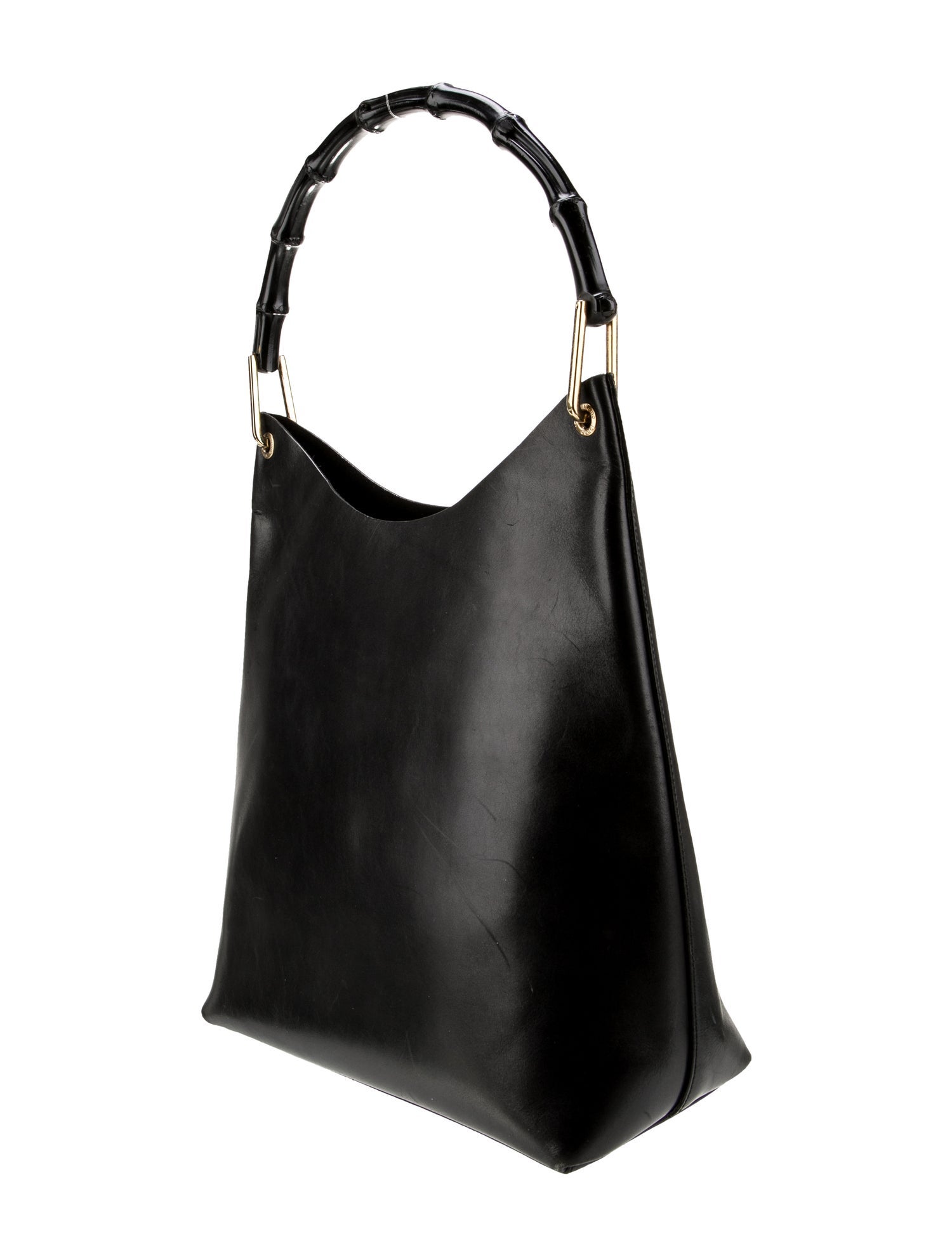 Cromia Leather Handle Bag - Black Handle Bags, Handbags - WCROM20055 ...