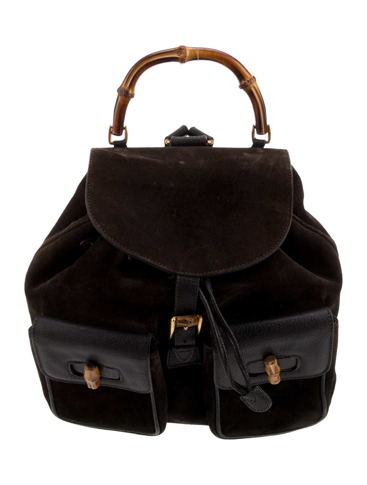 Gucci Bamboo Backpack - Brown Backpacks, Handbags - GUC1881850 | The ...