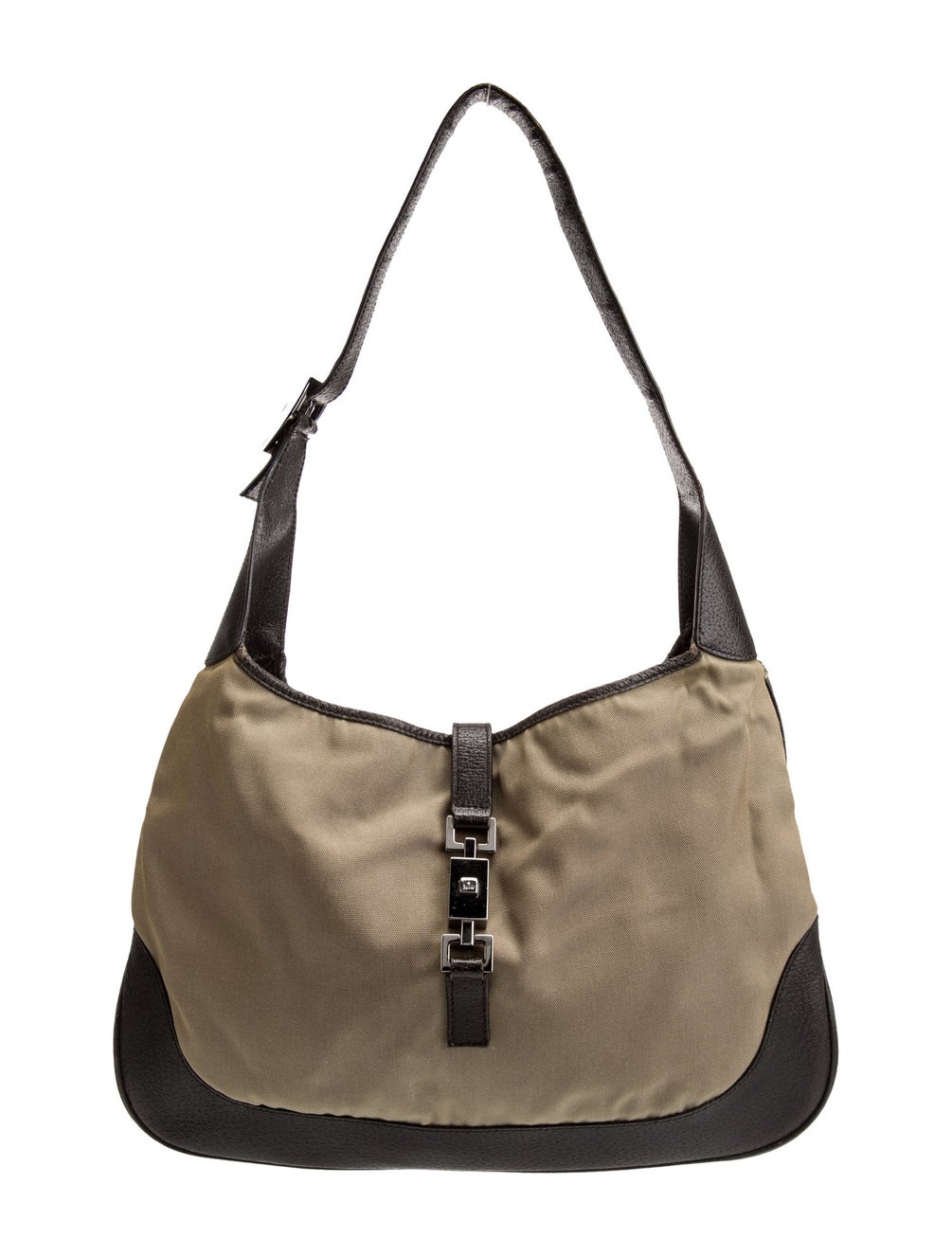 Gucci Piston Lock Jackie Vintage - Brown Shoulder Bags, Handbags ...