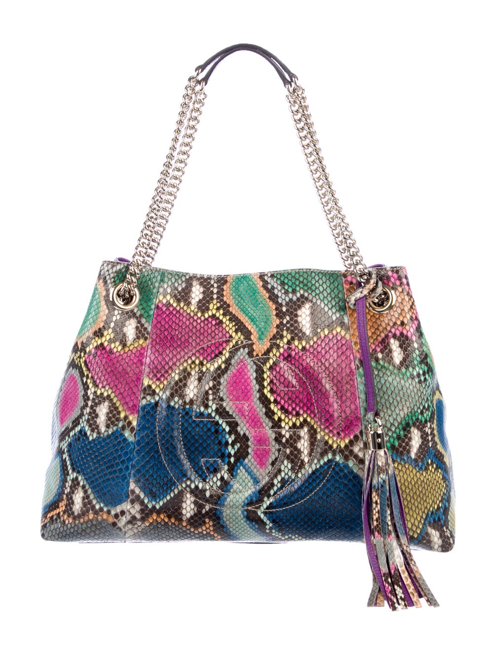 Gucci Python Soho Shoulder Bag - Handbags - GUC242609 | The RealReal