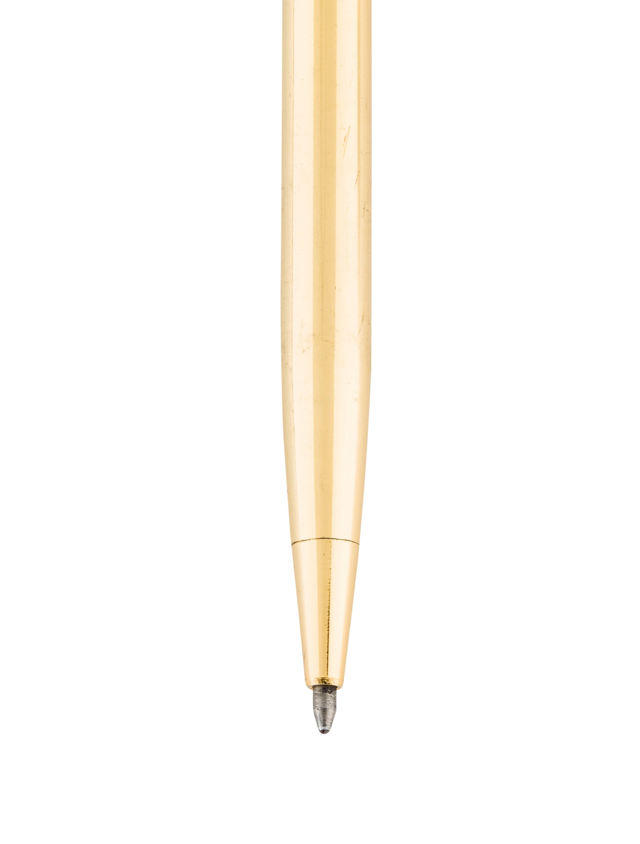 Gucci Web Ballpoint Pen - Gold Books, Stationery & Pens, Decor ...