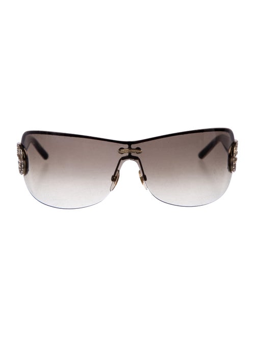 Gucci Shield Gradient Sunglasses Accessories Guc398933 The Realreal